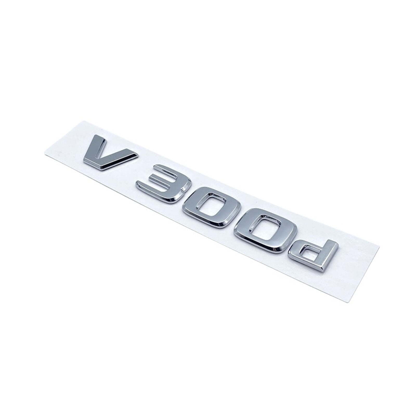 3D Letters V250d V300d NIGHT EDITION ABS Emblem Fit For Mercedes Fit ...