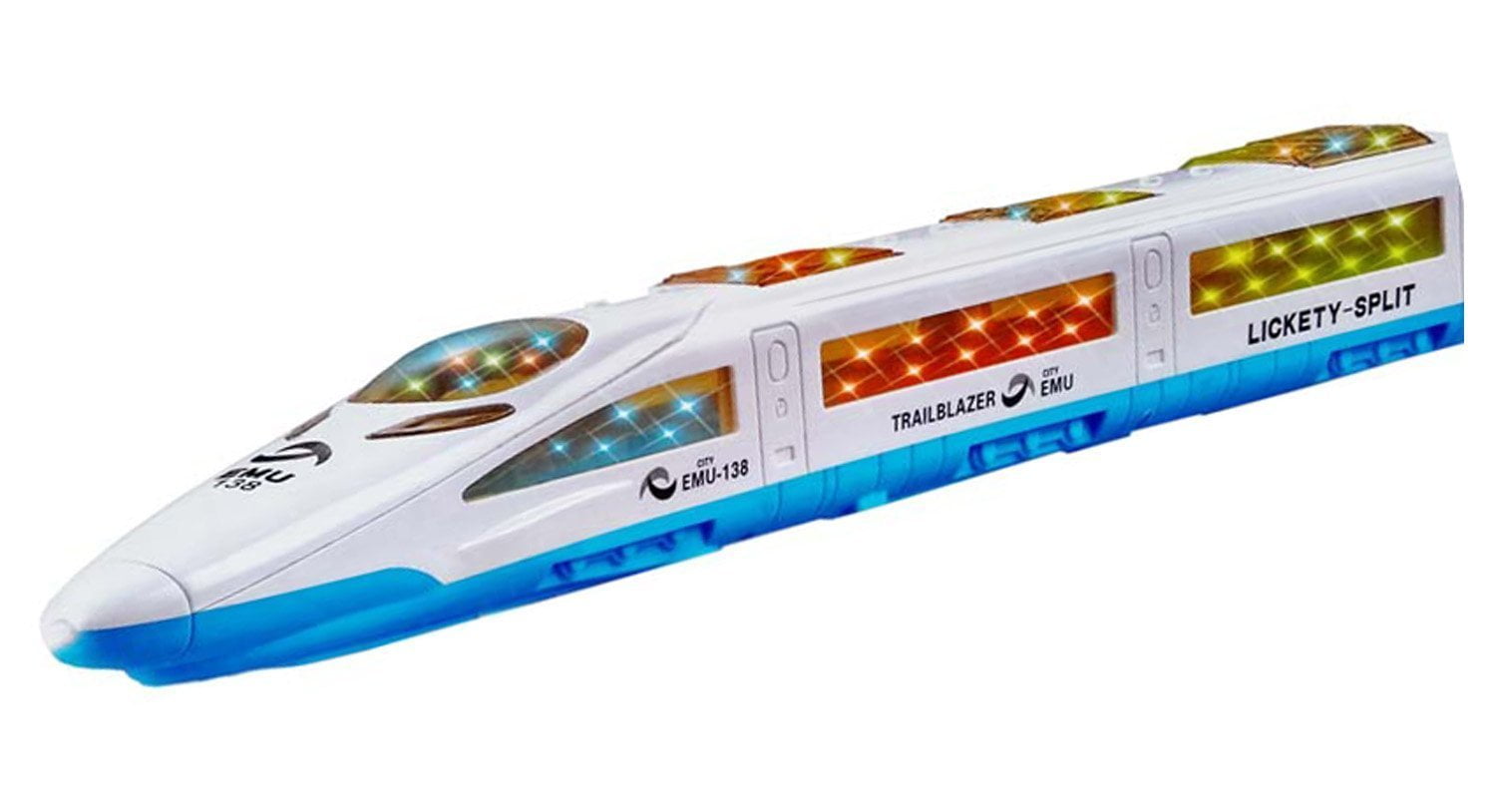 3D Lightning Electric Train Toy For Tootlers with Light up and Sound ...