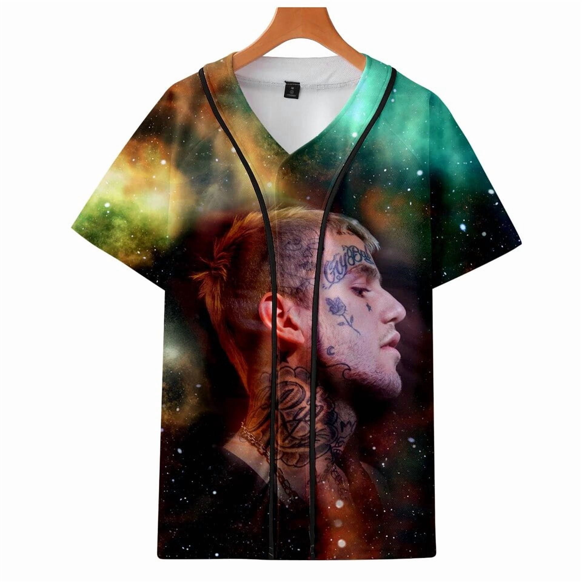 3D Lil Peep Jacket Harajuku T-shirts Menwomen Clothes Baseball TShirt ...