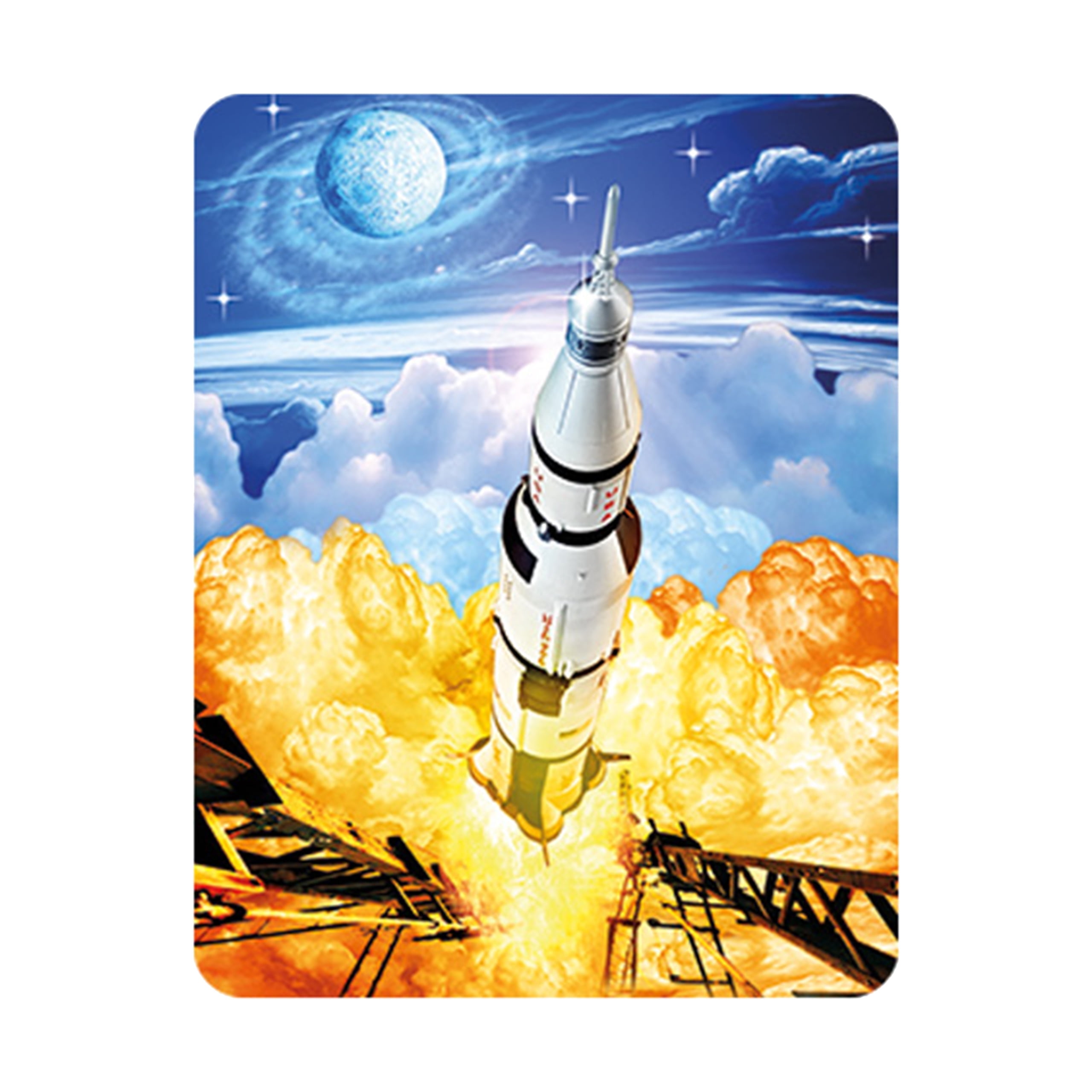 3D LiveLife Apollo Magnet – Lenticular Space Fridge Magnet by ...