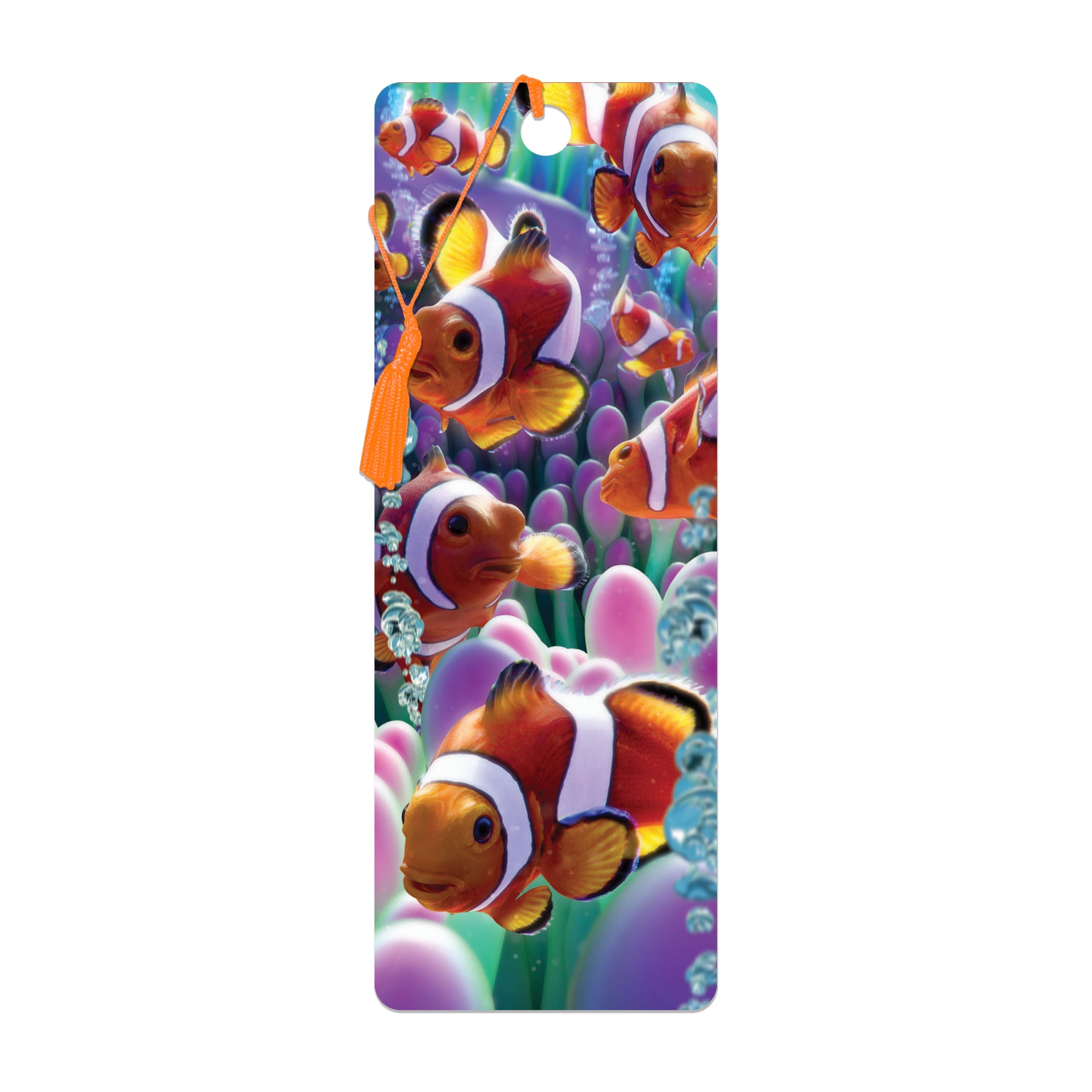 3D LiveLife Bookmark Clown Fish by Deluxebase – Lenticular 3D Ocean Art ...