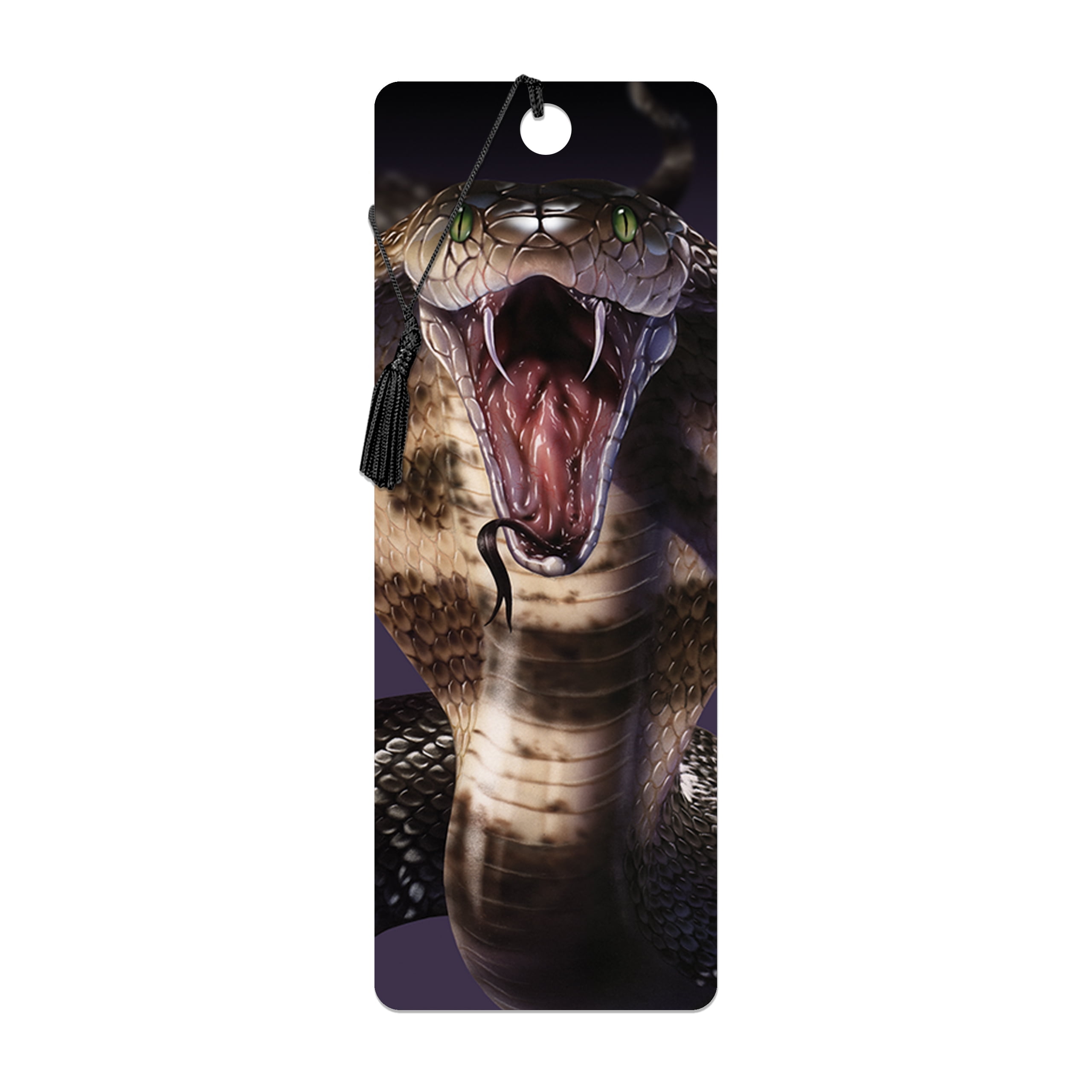 3D LiveLife Bookmark – Cobra by Deluxebase | 3D Snake Art by David ...