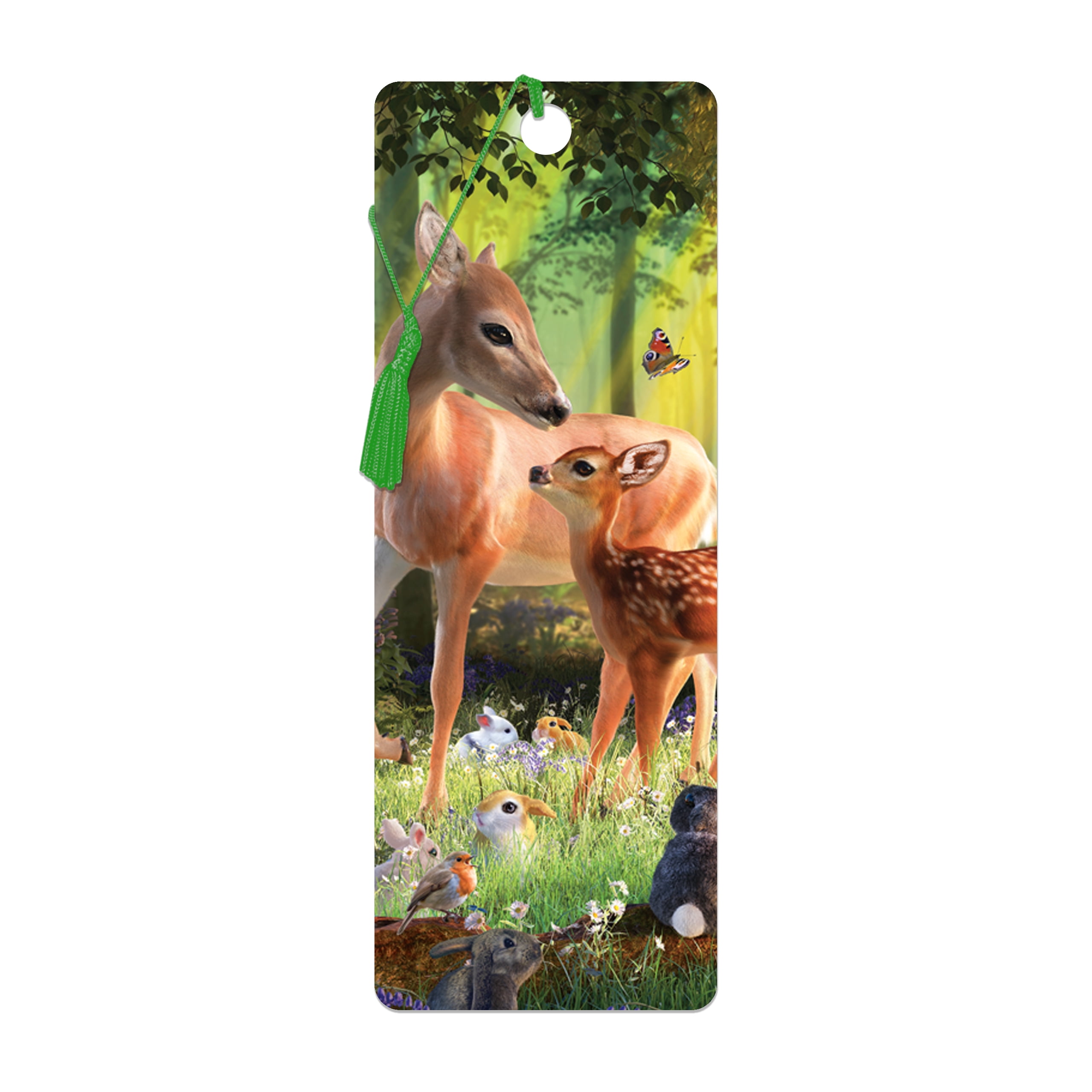 3D LiveLife Bookmark - Deer at Dawn from Deluxebase. A Deer book marker ...