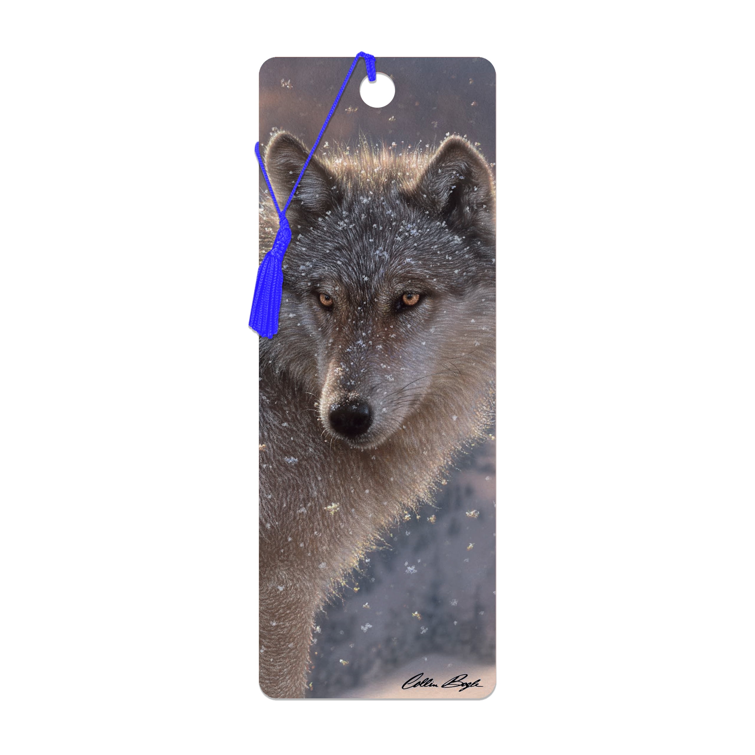 3D LiveLife Bookmark - Lone Wolf from Deluxebase. 3D Wolf Lenticular ...