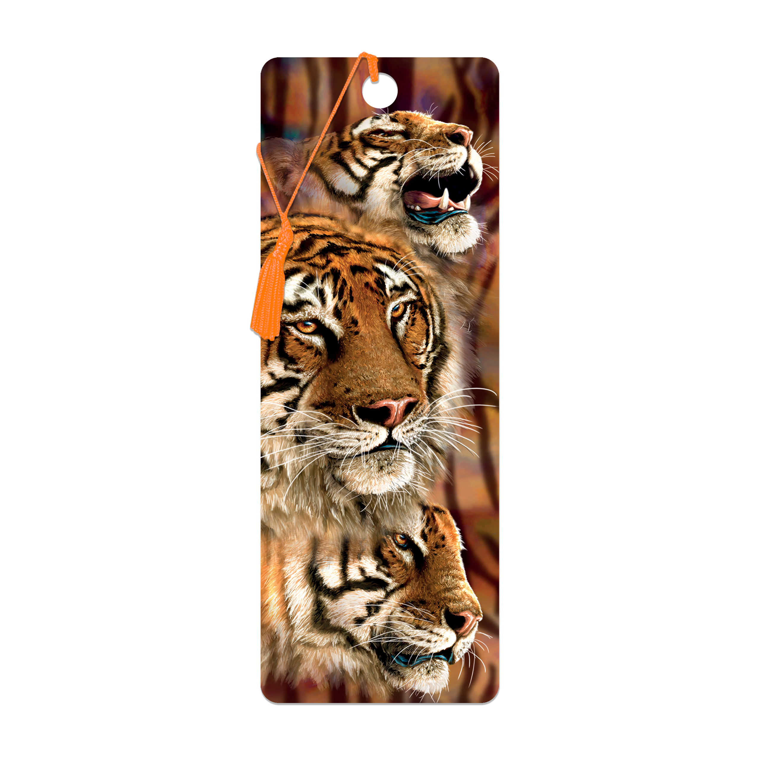 3D LiveLife Bookmark - Tiger Stripes from Deluxebase. A Tiger book ...