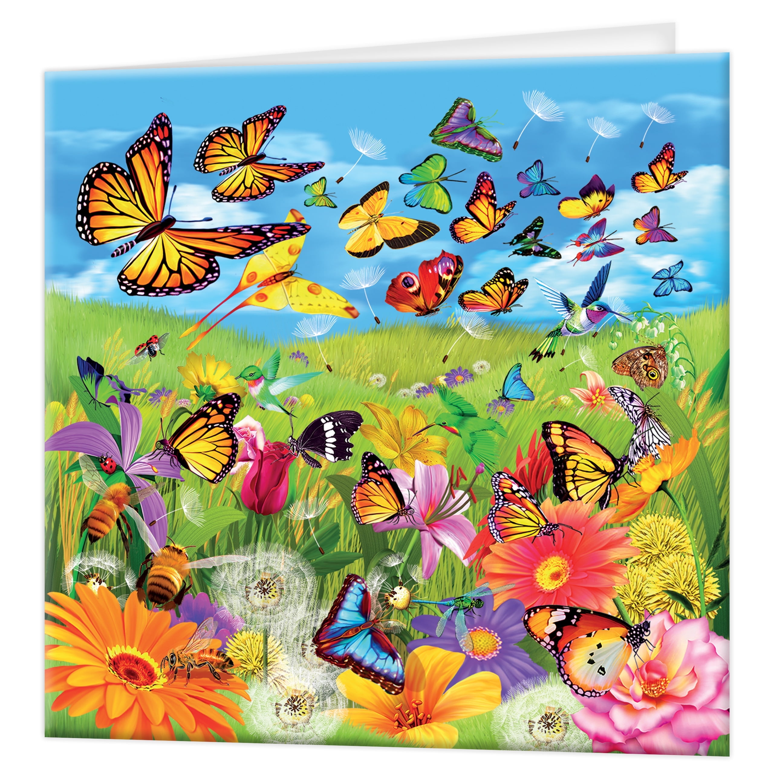 3D LiveLife Butter Flutter Card – Lenticular 3D Butterfly Greeting by ...