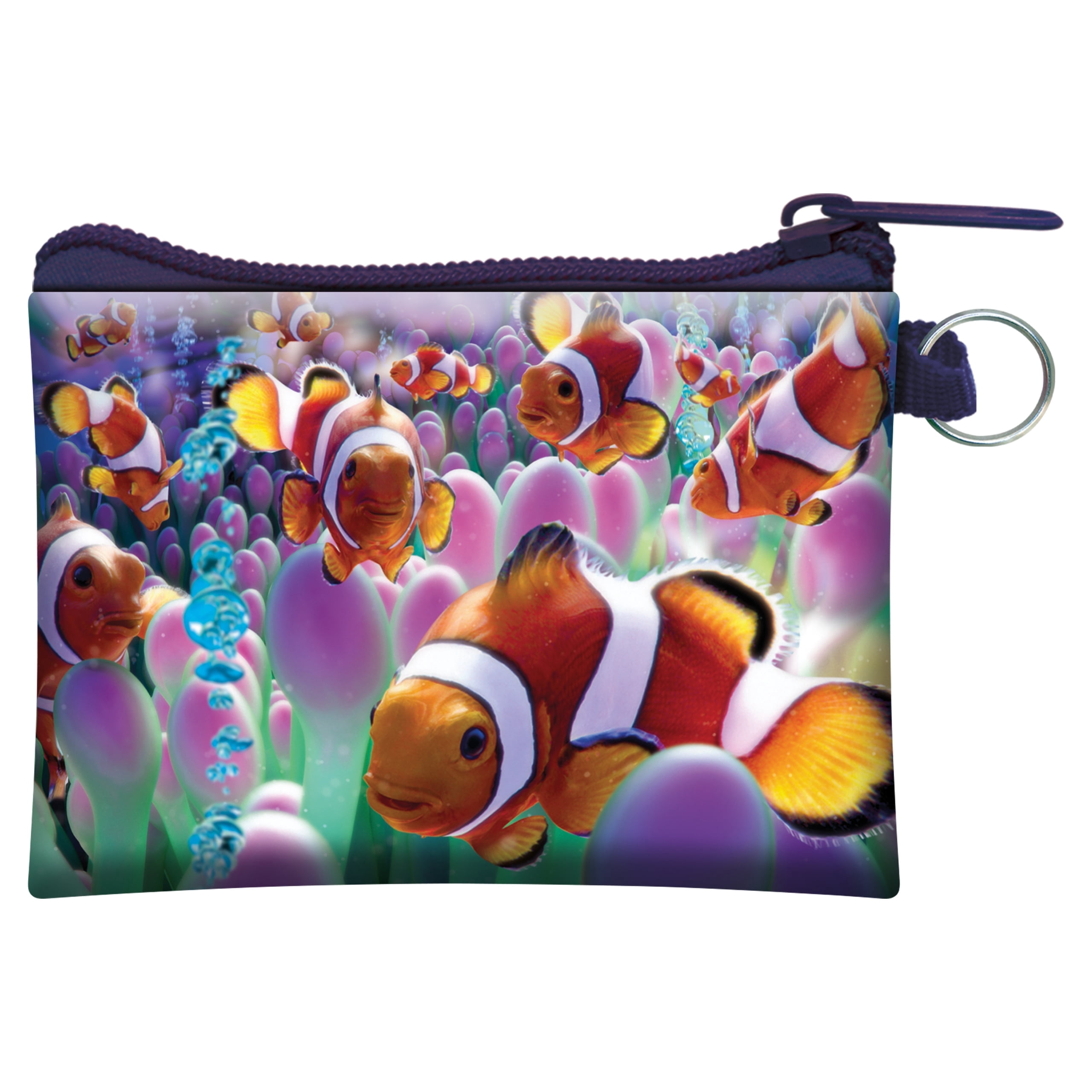 3D LiveLife Coin Purse – Clown Fish by Deluxebase. Lenticular Ocean ...