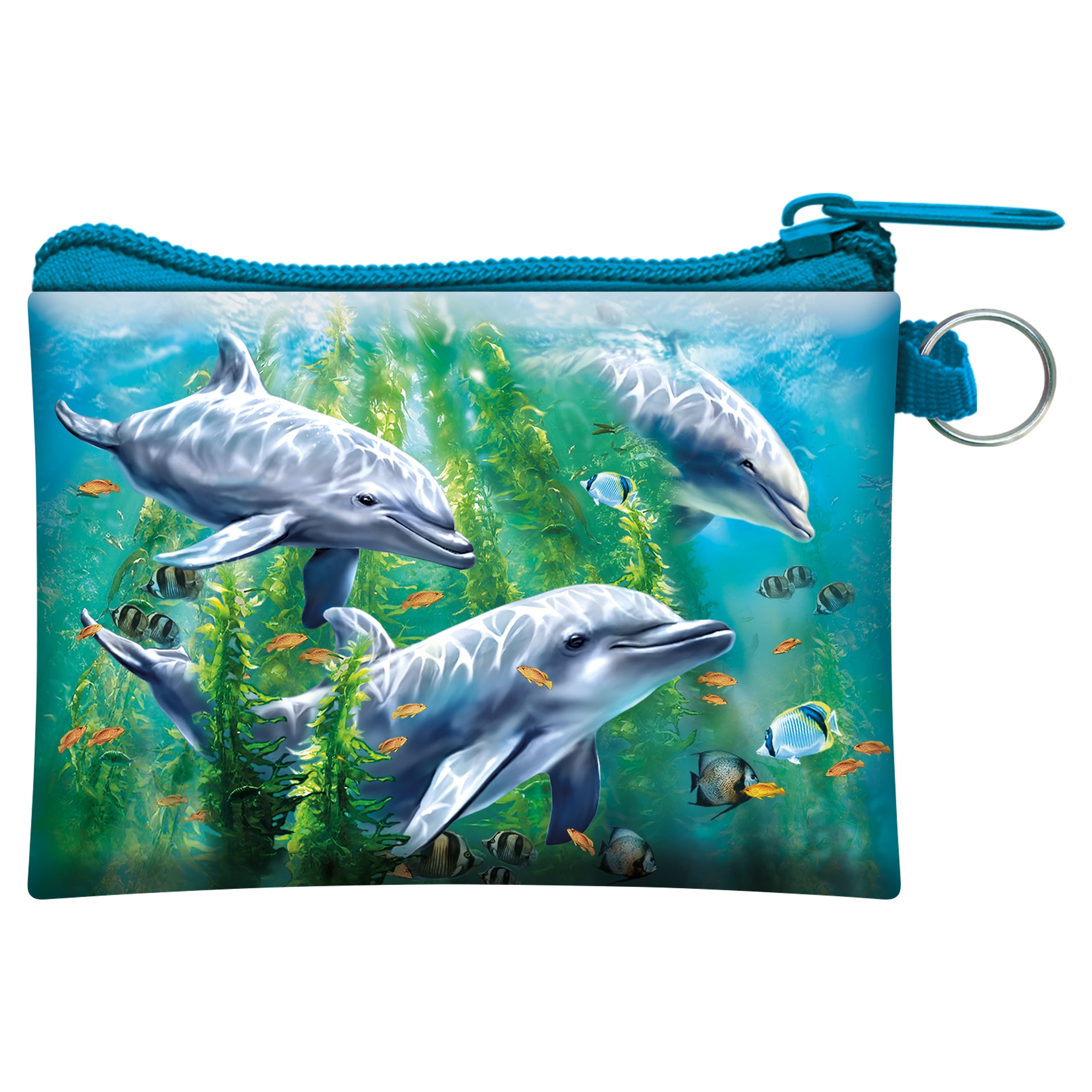 3D LiveLife Coin Purse - Dolphn Kelp Bed from Deluxebase. Lenticular 3D ...