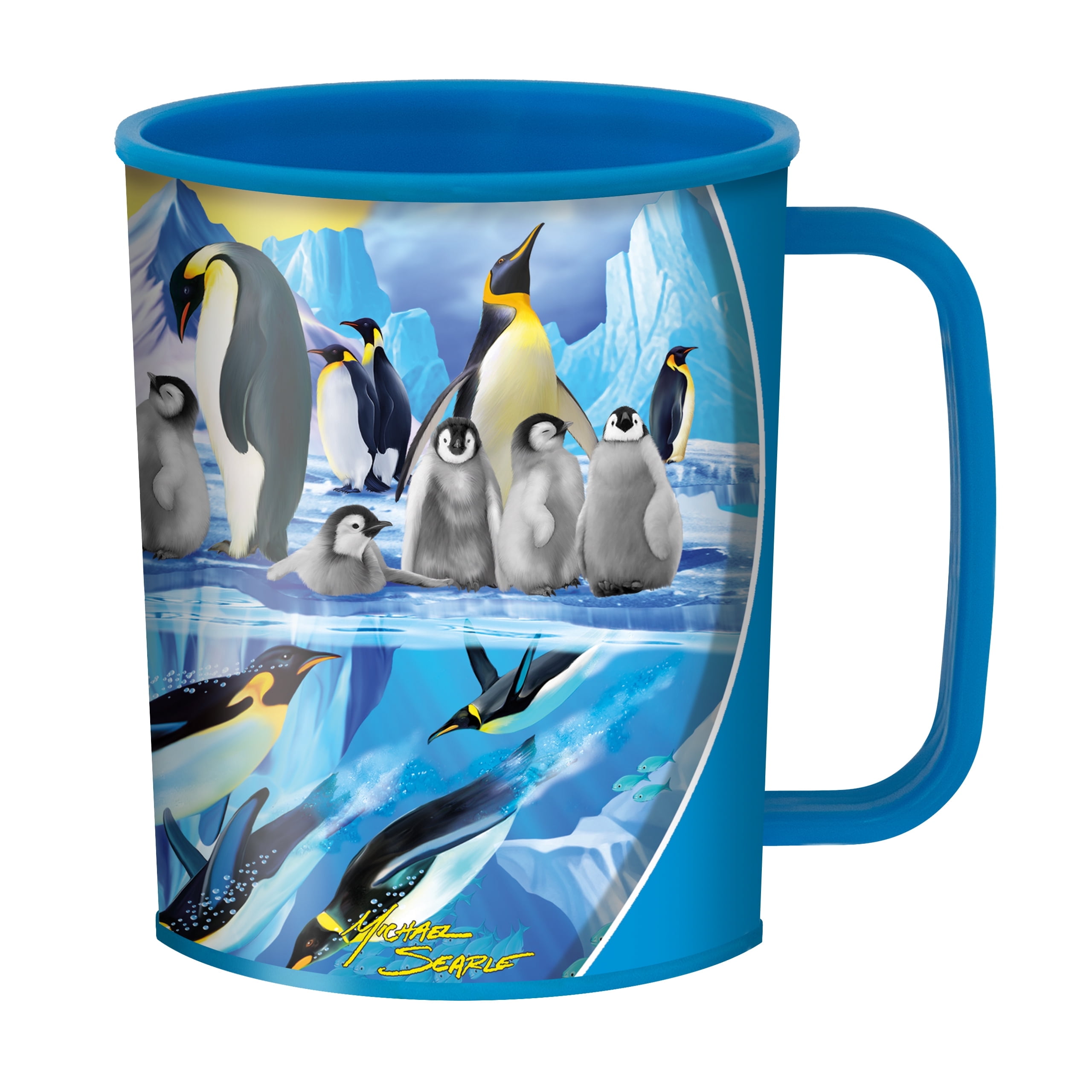 3D LiveLife Drinking Cup - Penguin Plunge 3D Lenticular Ocean Kids Cup ...