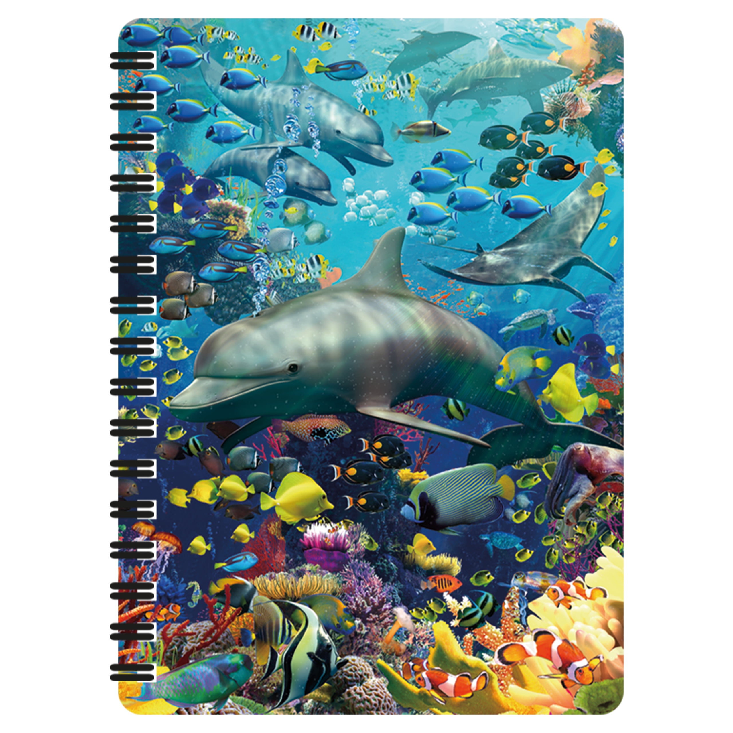 3D LiveLife Jotter - Dolphin Delight from Deluxebase. Lenticular 3D ...