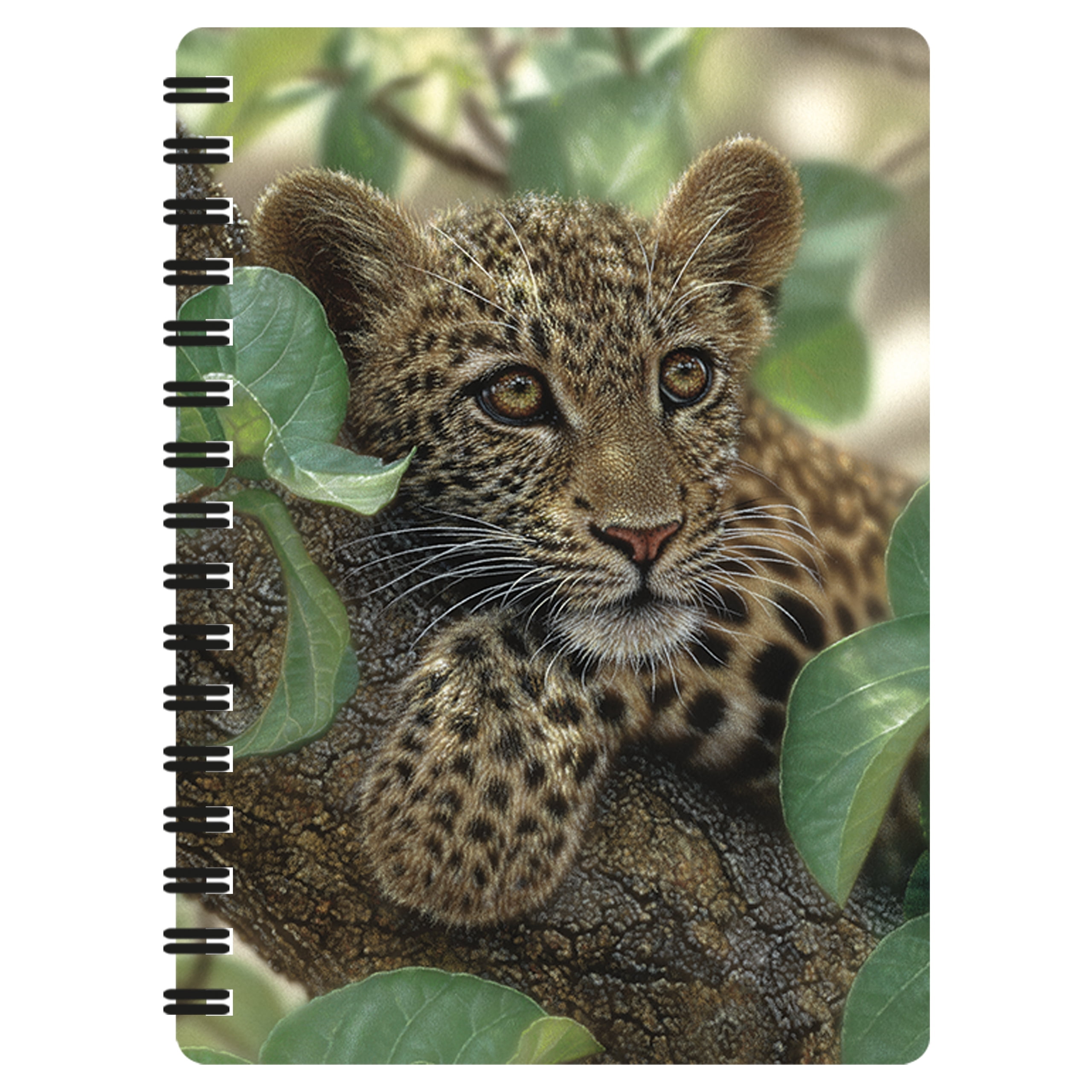 3D LiveLife Jotter – Tree Hugger Leopard Notebook by Deluxebase | 6x4 ...