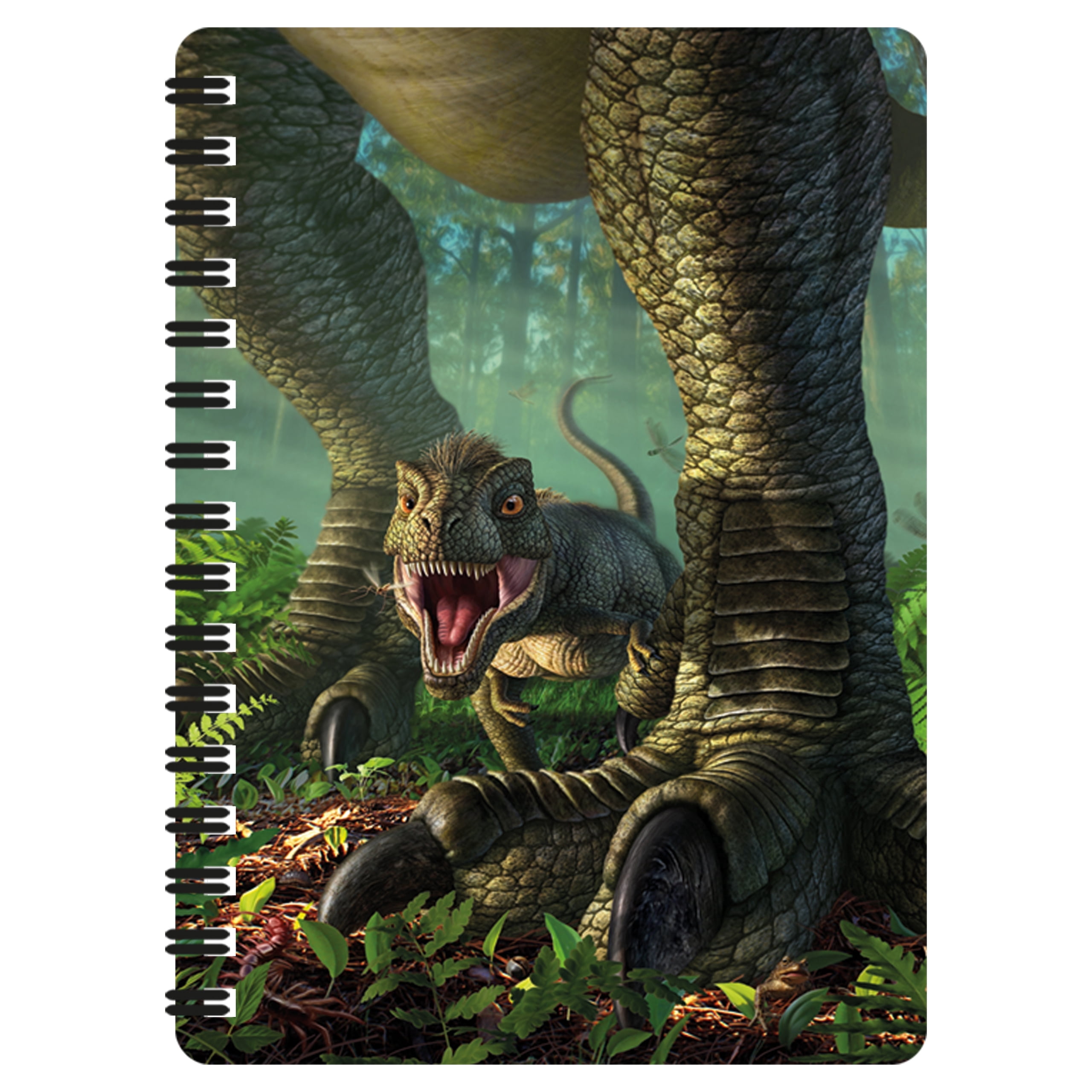 3D LiveLife Jotter - Wee Rex from Deluxebase. Lenticular 3D Dinosaur ...