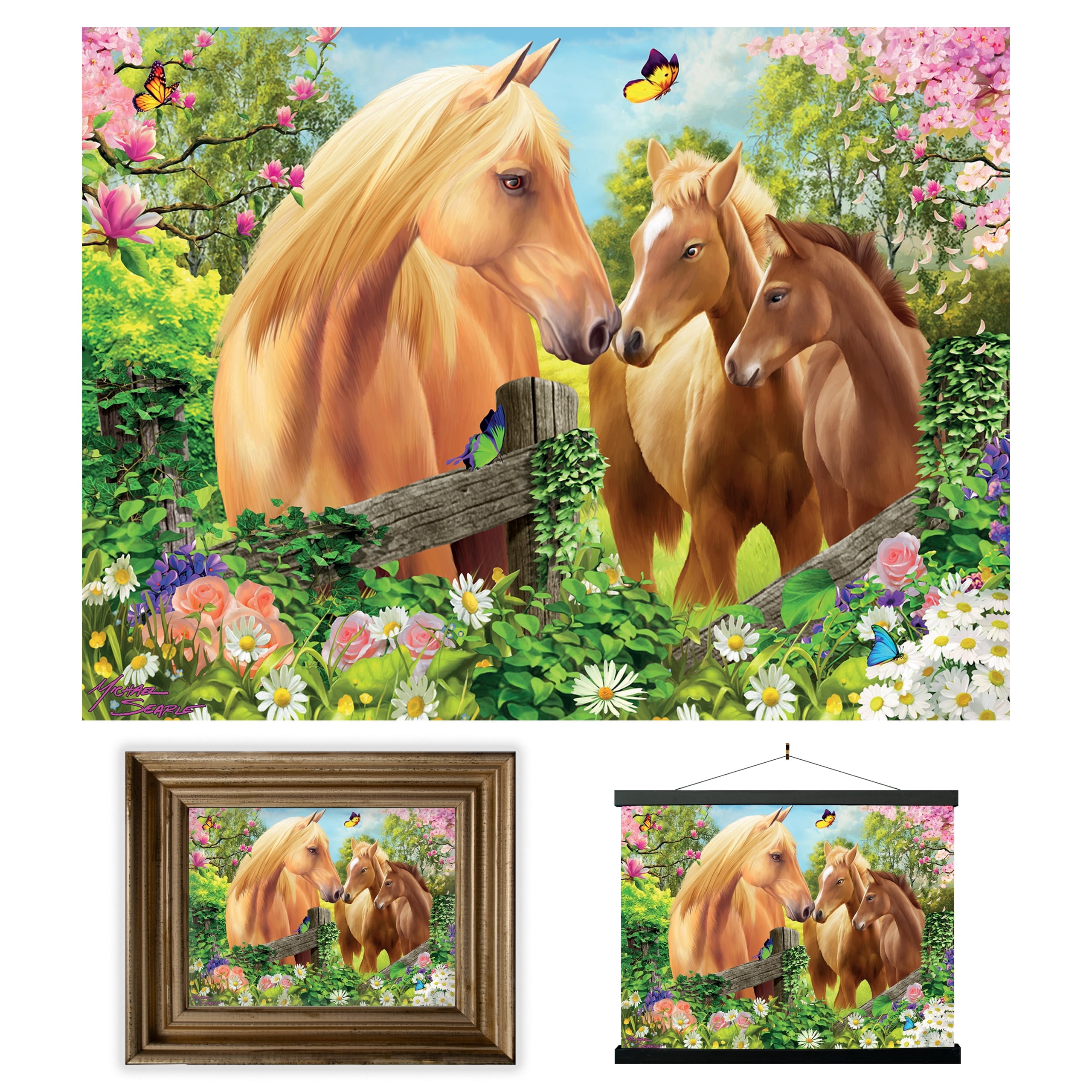 3D LiveLife Lenticular Wall Art - Greener Pastures by Deluxebase ...