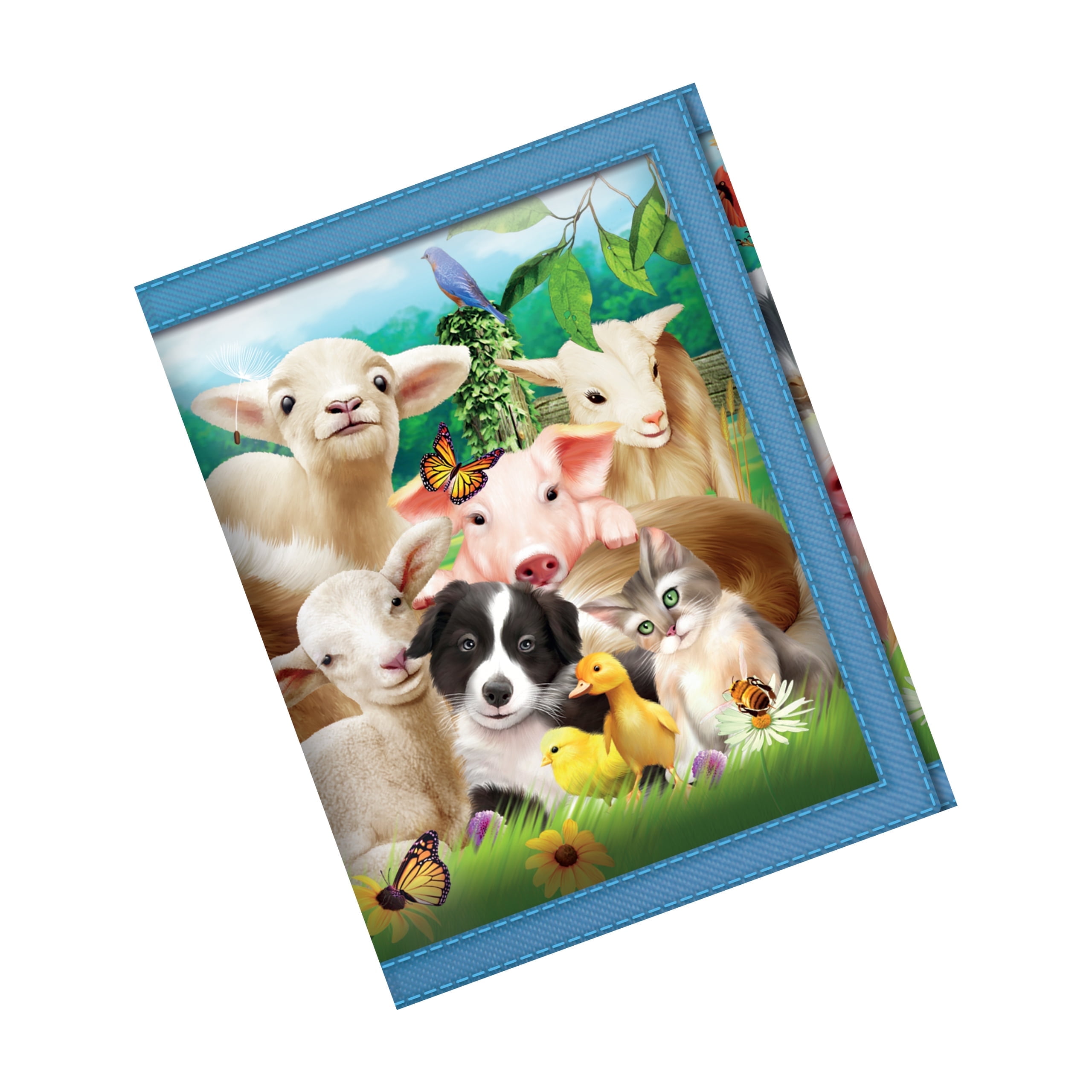 3D LiveLife Wallet Baby Farm Animals Cute Lenticular 3D Wallet by ...