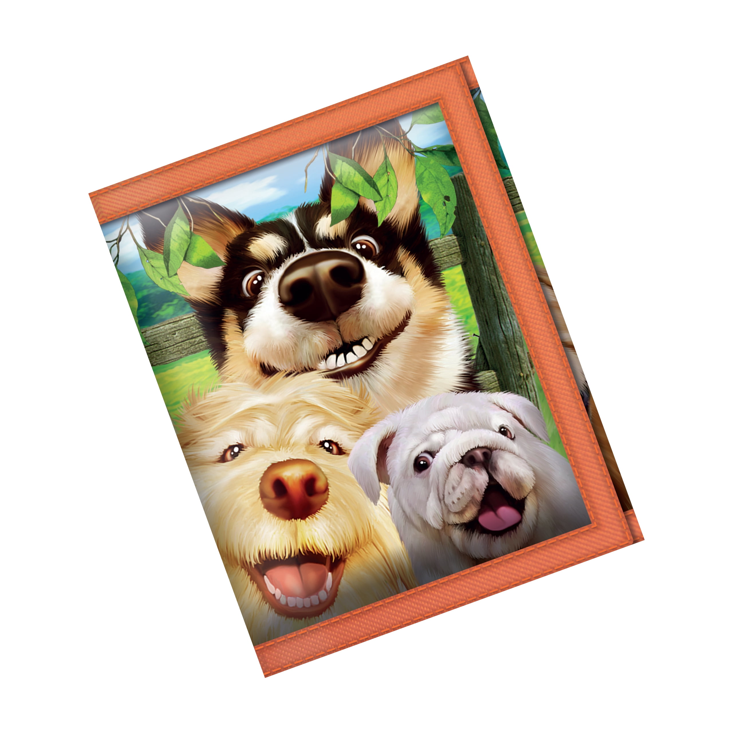 3D LiveLife Wallets - Canine Selfie from Deluxebase. Lenticular 3D Dog ...