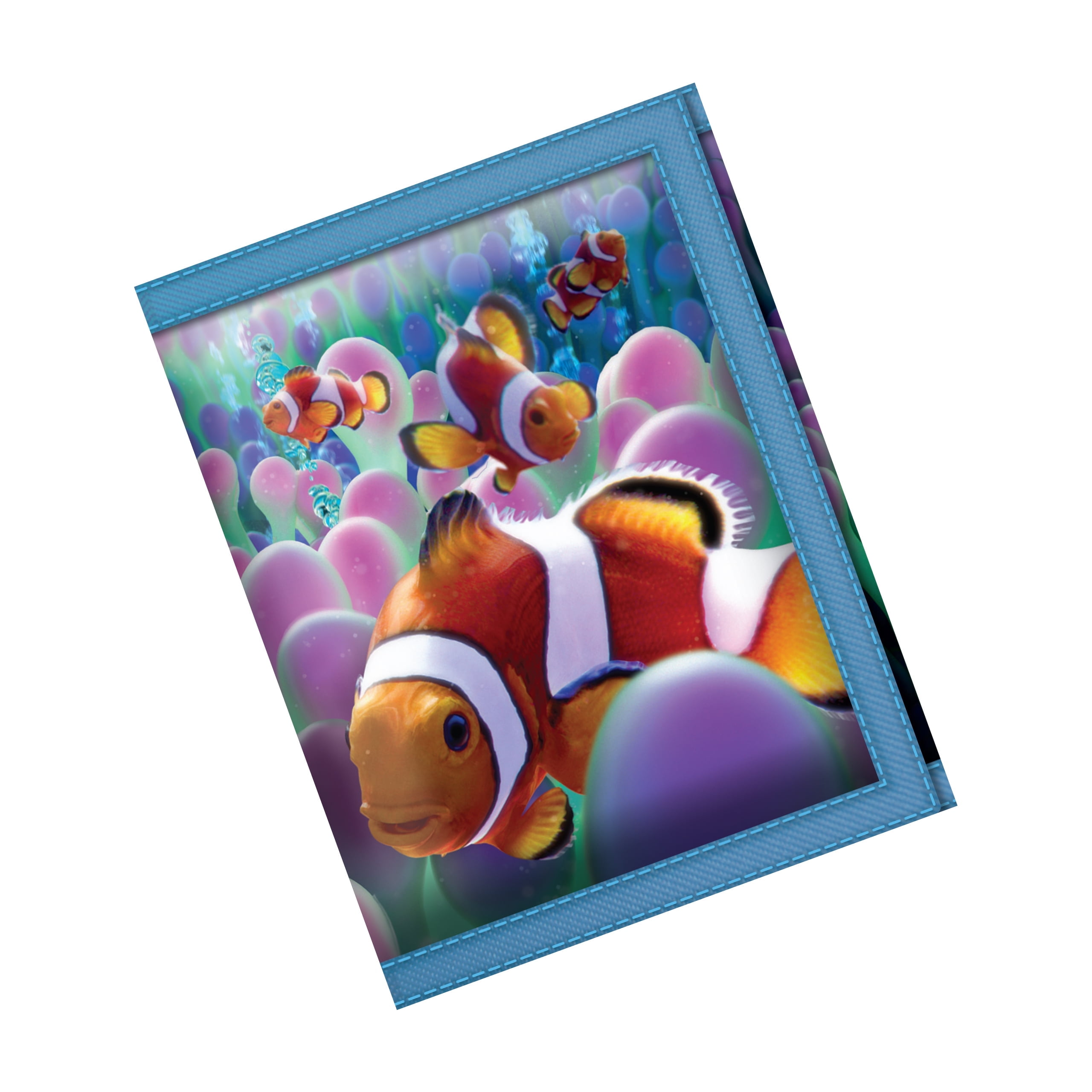 3D LiveLife Wallets - Clown Fish from Deluxebase. Lenticular 3D Ocean ...