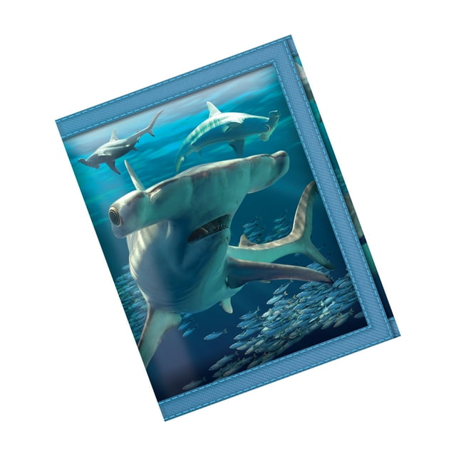 3D LiveLife Wallets - Hammerhead Sharks from Deluxebase. Lenticular 3D ...