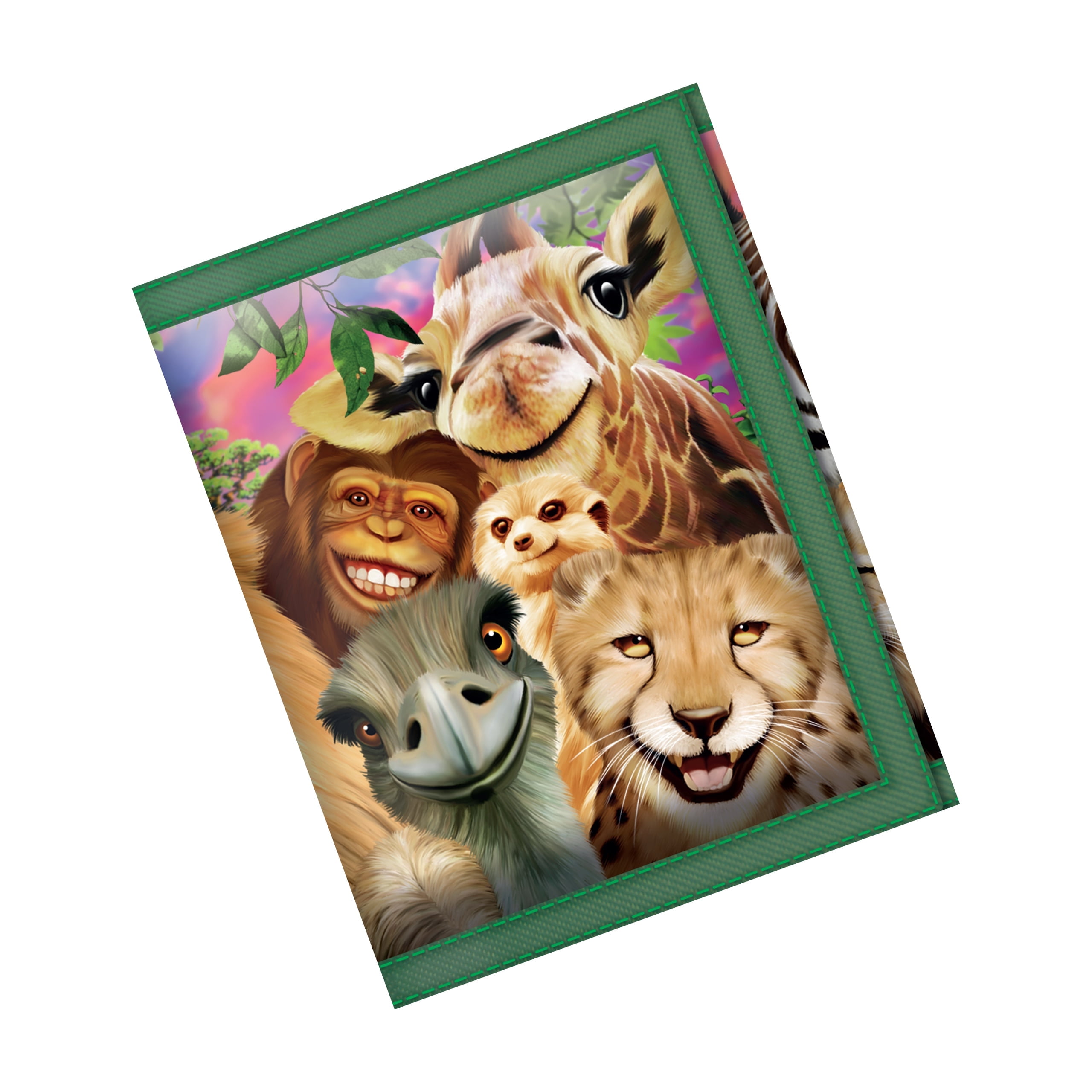 3D LiveLife Wallets - Safari Smiles from Deluxebase. Lenticular 3D Wild ...
