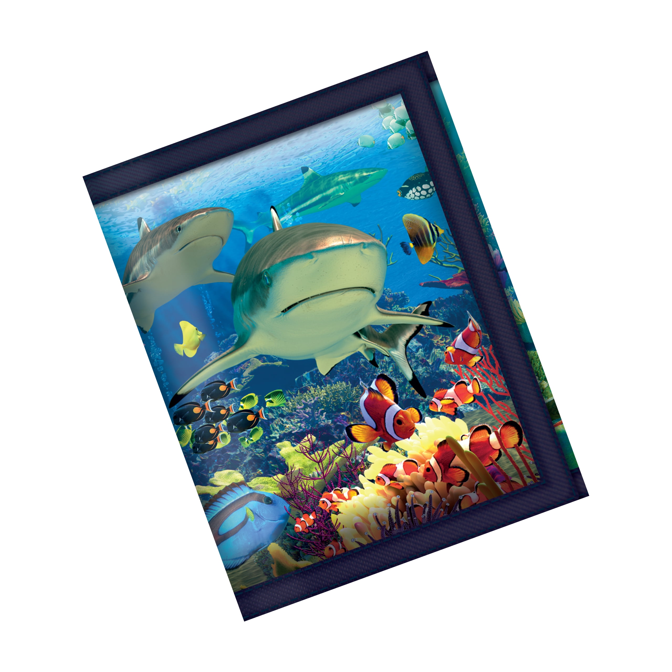 3D LiveLife Wallets - Shark Reef from Deluxebase. Lenticular 3D Ocean ...