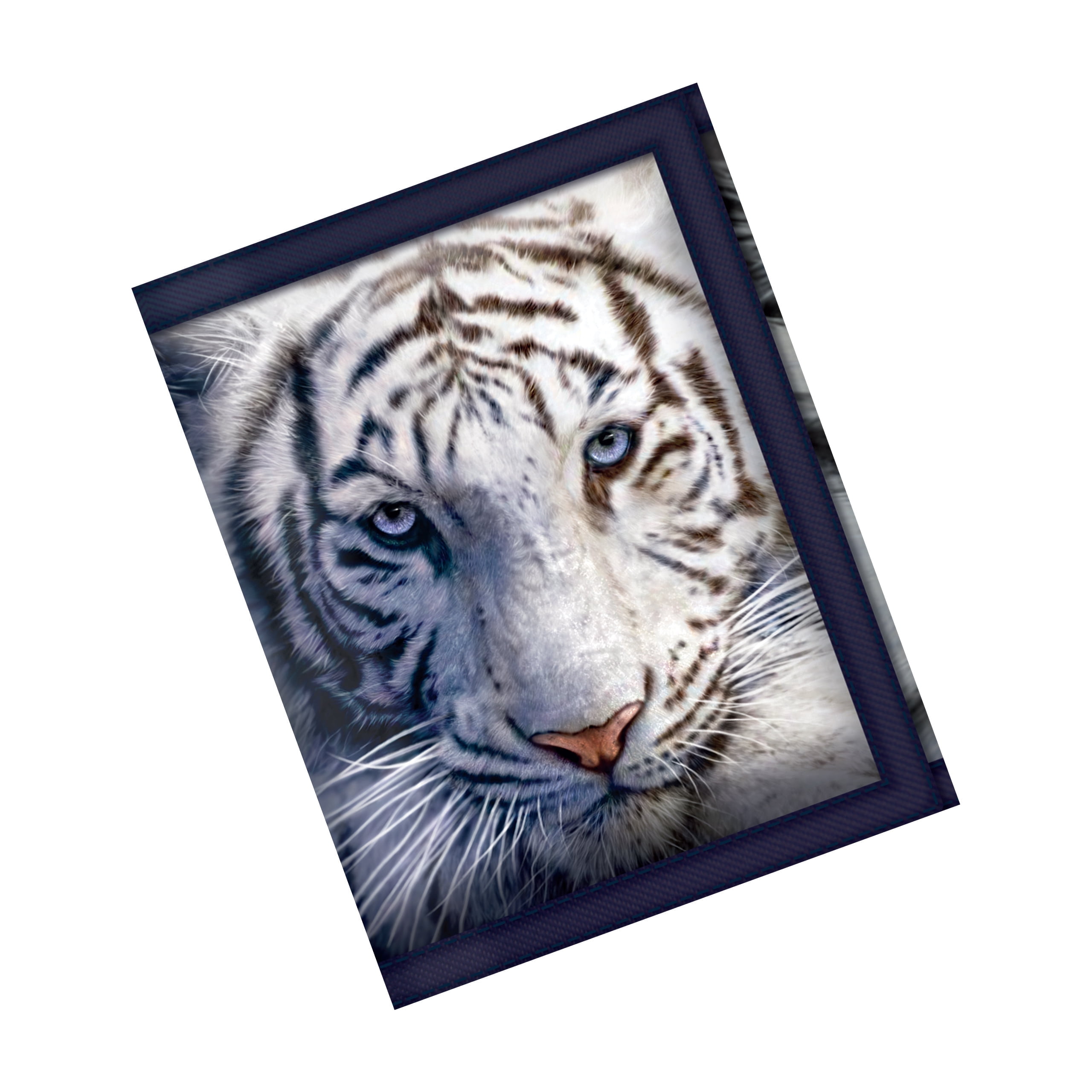 3D LiveLife Wallet – White Tiger Repose by Deluxebase. Lenticular 3D ...