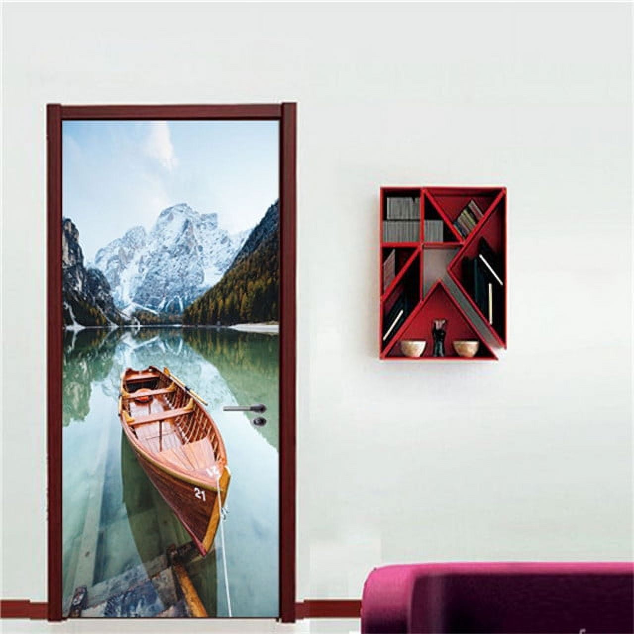 3D London 9 3/4 London Underground Station Door Stickers Vinly ...