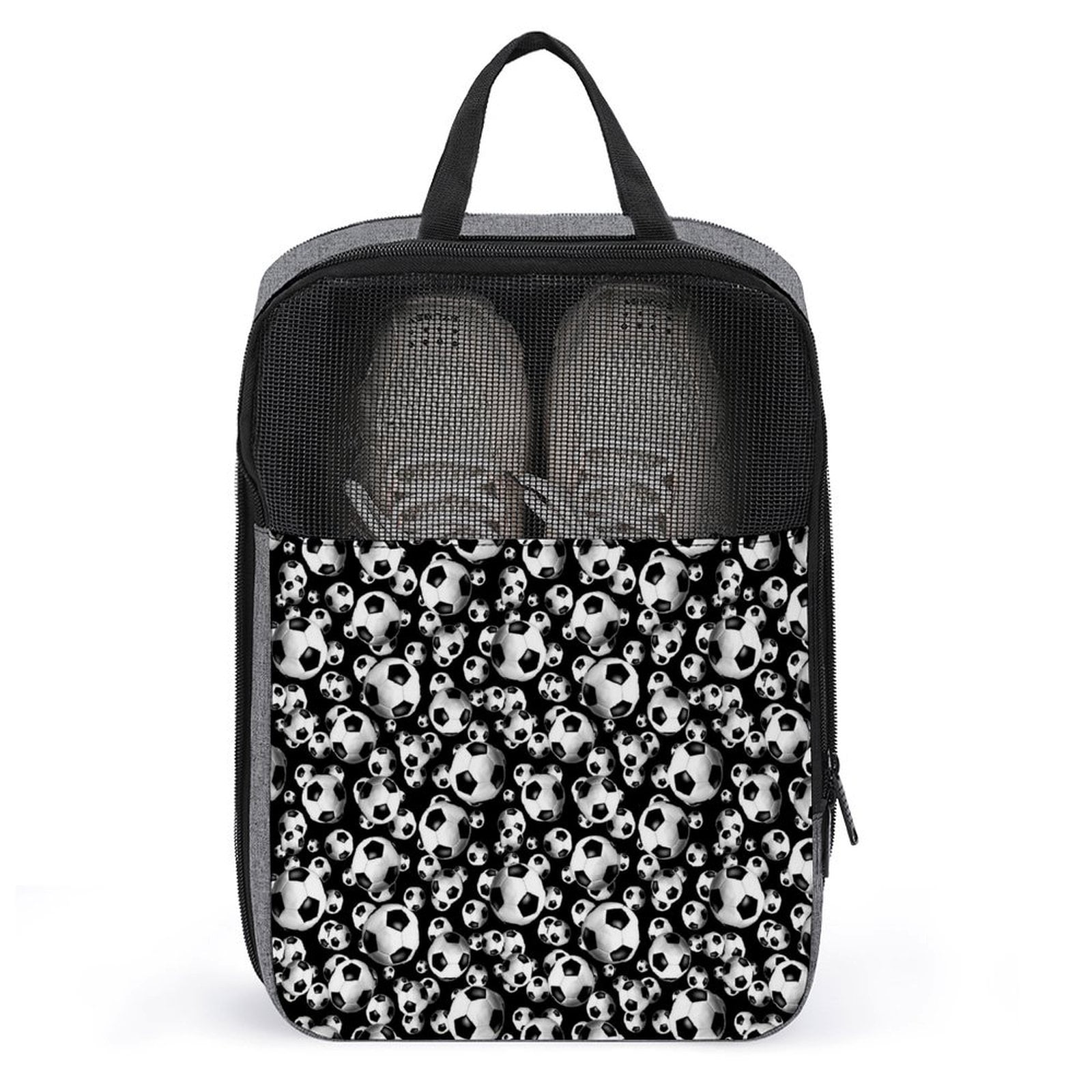 3D Look Soccer Balls Shoe Bags Shoe Organizer Shoe Storage Pouch for ...
