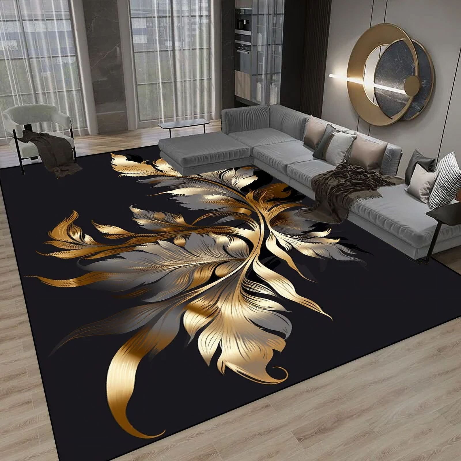 3D Luxury Modern Living Room Carpet ration Big Size Area Rugs for ...