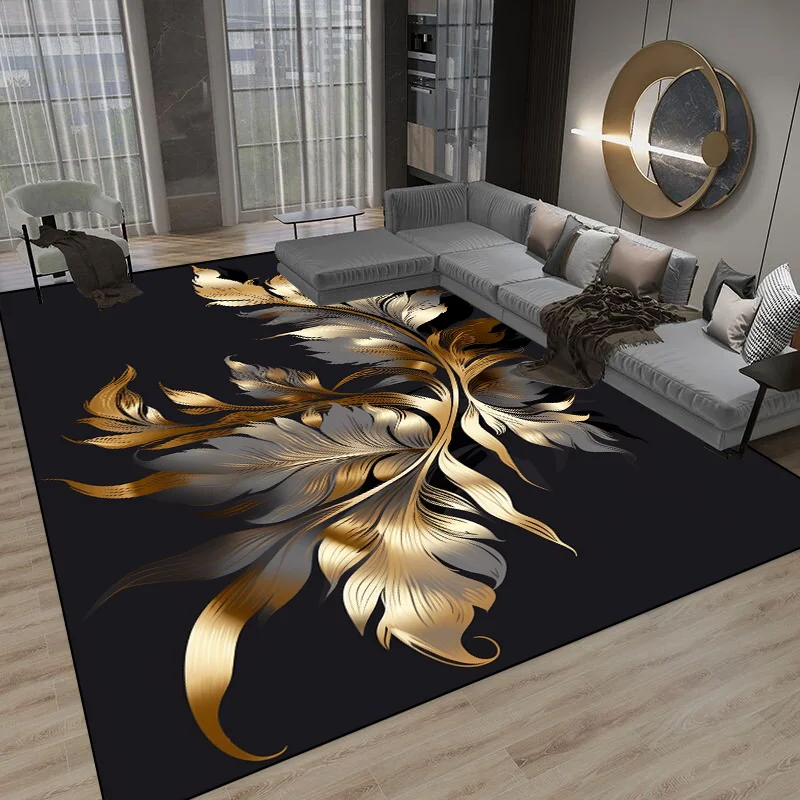 3D Luxury Modern Living Room Carpet ration Big Size Area Rugs for ...