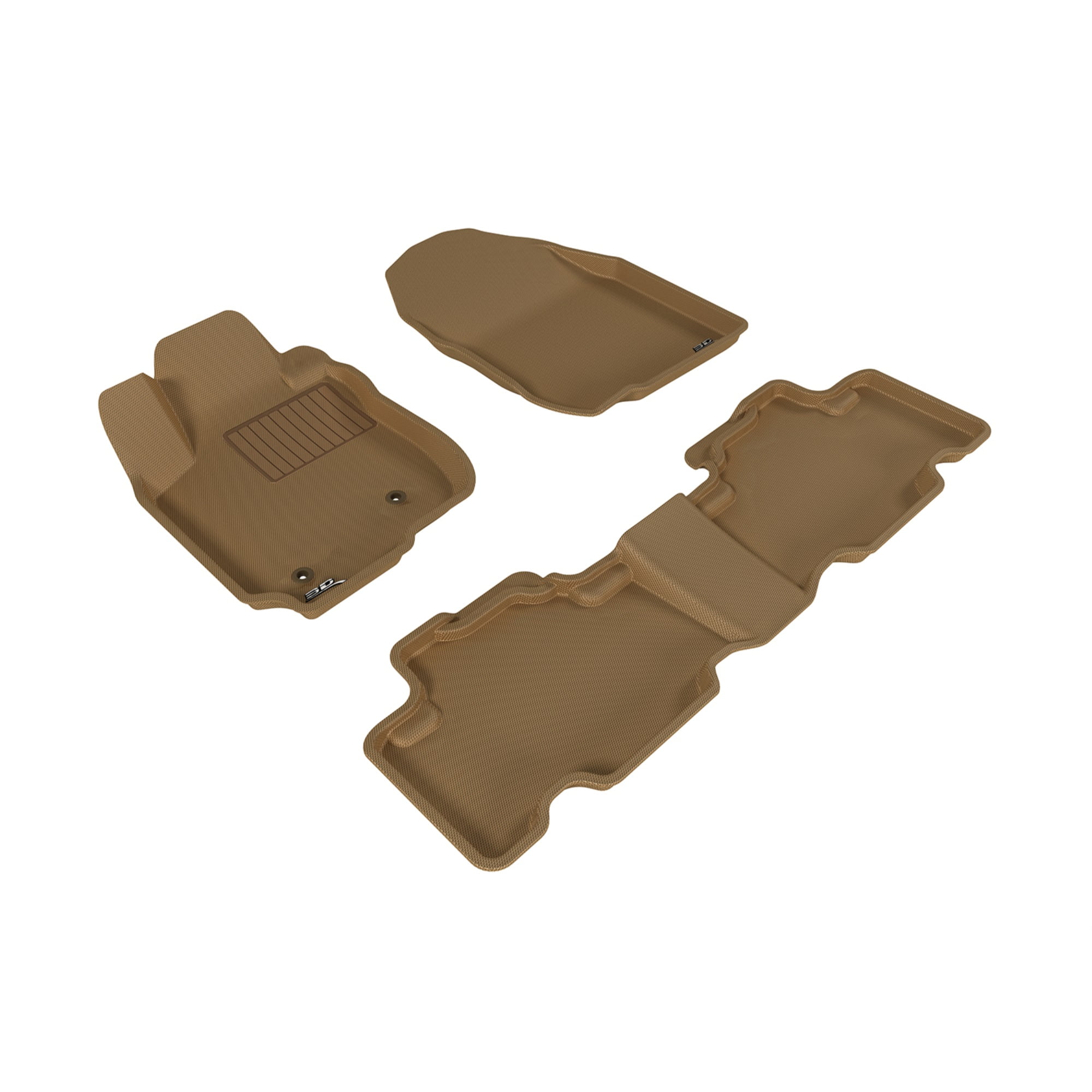 3D MAXpider® Floor Mat KAGU TAN TOYOTA RAV4 2006-2012 DOES NOT FIT WITH ...