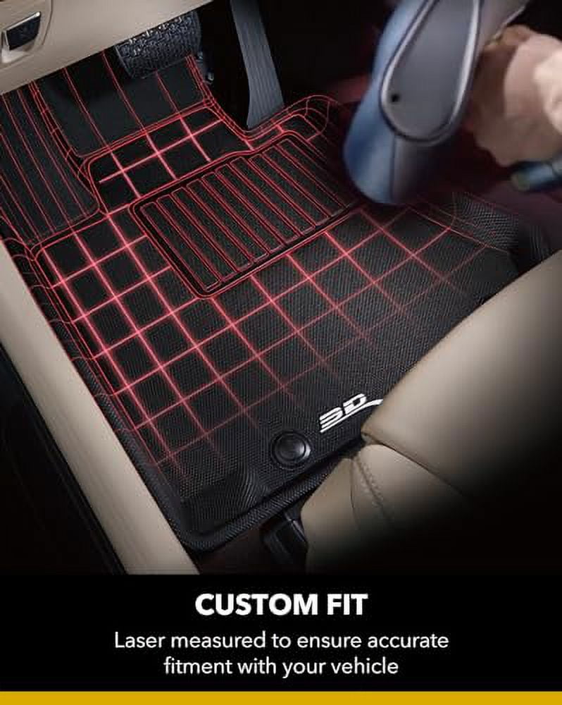 3D MAXpider Custom Fit Kagu Floor Mat (Black) for 2014-2019 Nissan ...