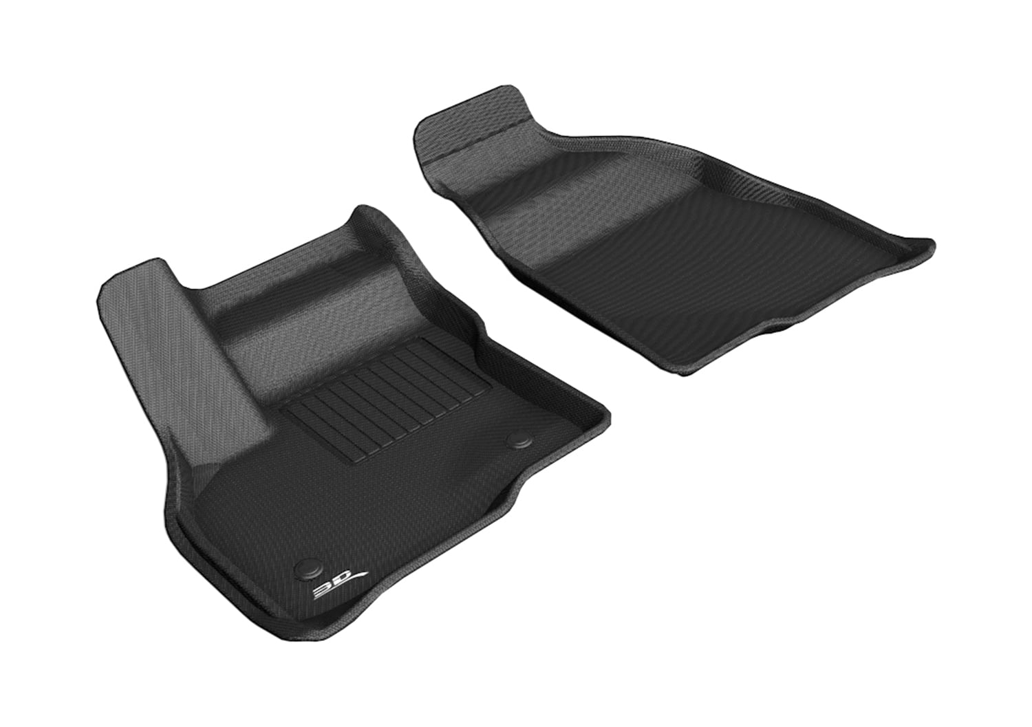 3D MAXpider Custom Fit Kagu Floor Mat (Black) Compatible with Chevrolet ...