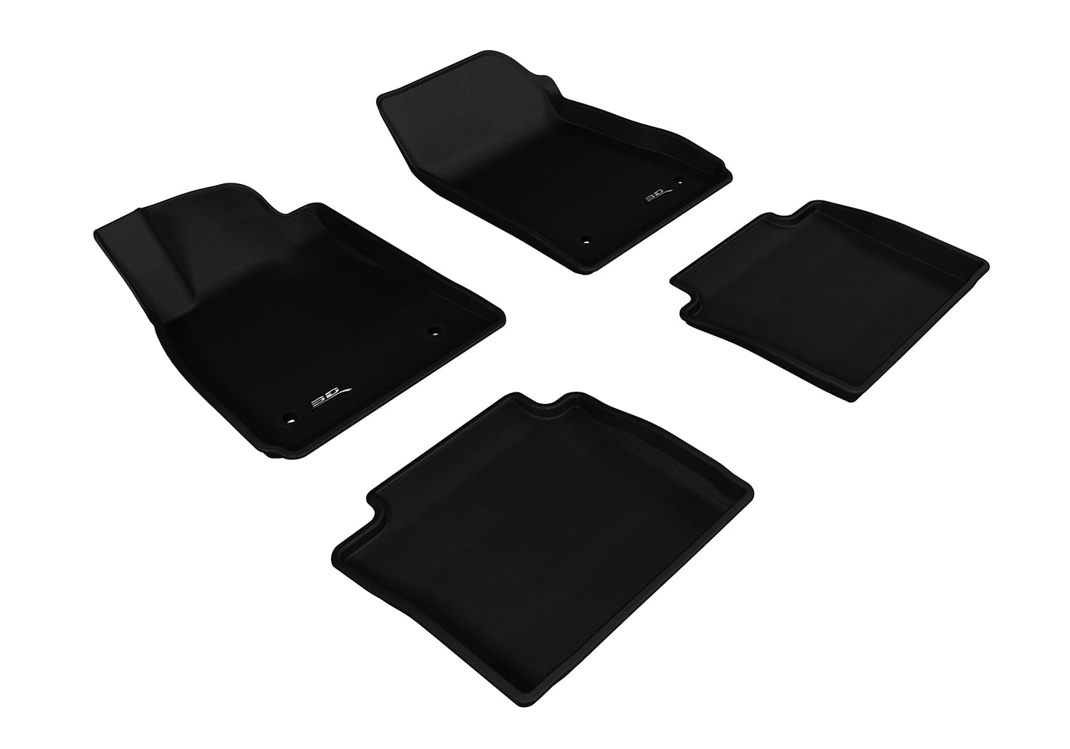 3D MAXpider Chevrolet Impala 2014-2020 Kagu Black R1 R2 - Walmart.com