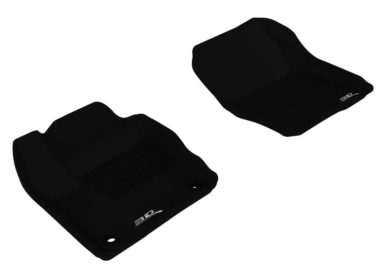 3D MAXpider Custom Fit Kagu Floor Mat (Black) Compatible with Ford ...