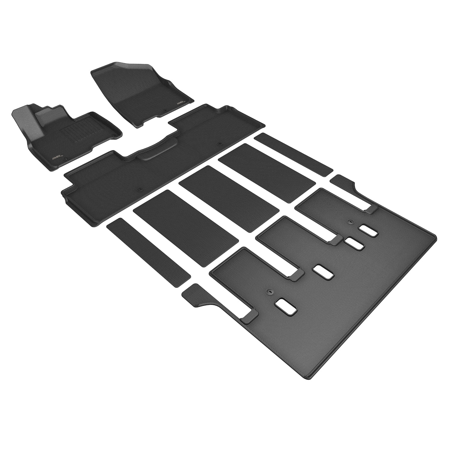 3D MAXpider Custom Fit Kagu Floor Mat (Black) Compatible with Kia ...