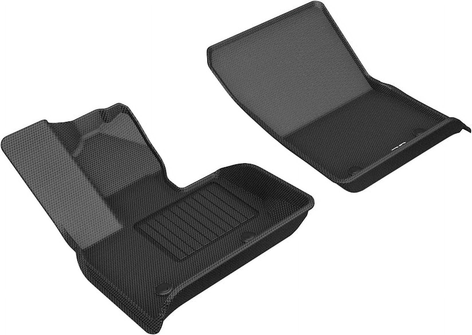 3D MAXpider Front Row Custom Fit All-Weather Floor Mats for 2019-2021 ...