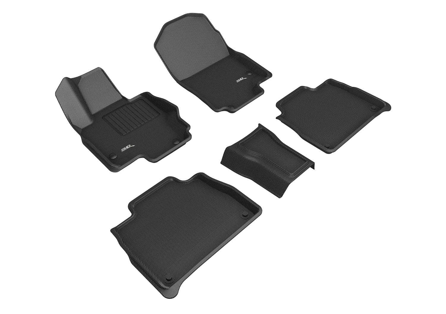 3D MAXpider Custom Fit Kagu Floor Mat (Black) Compatible with Mercedes ...