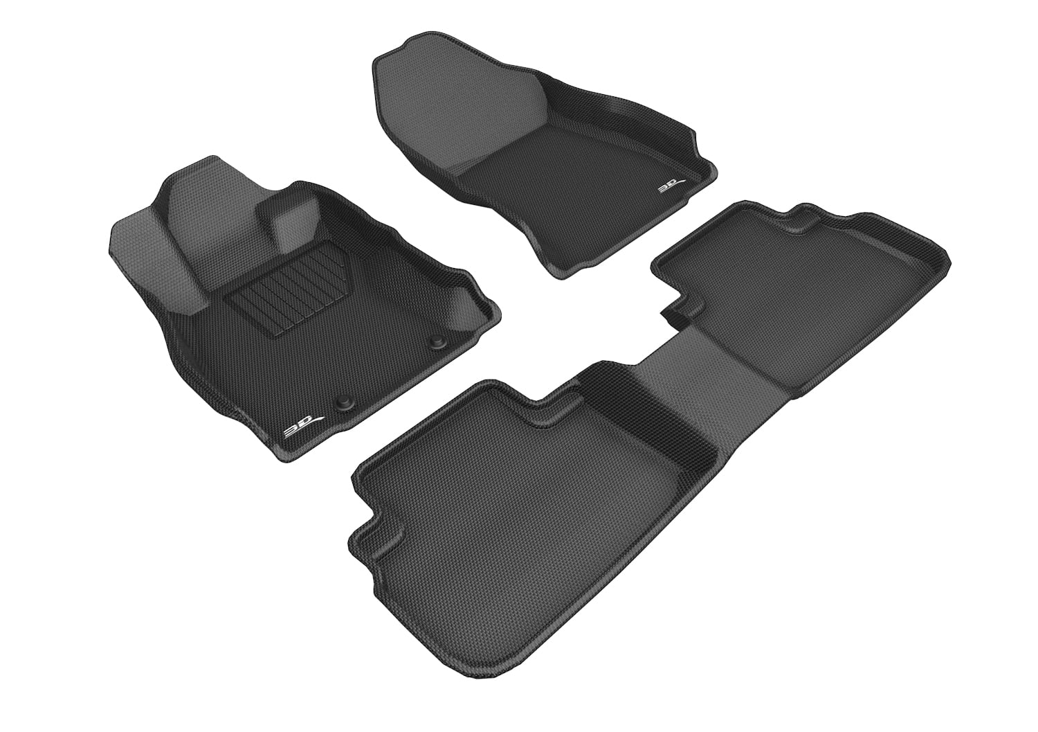 3D MAXpider Custom Fit Kagu Floor Mat (Black) Compatible with Subaru ...
