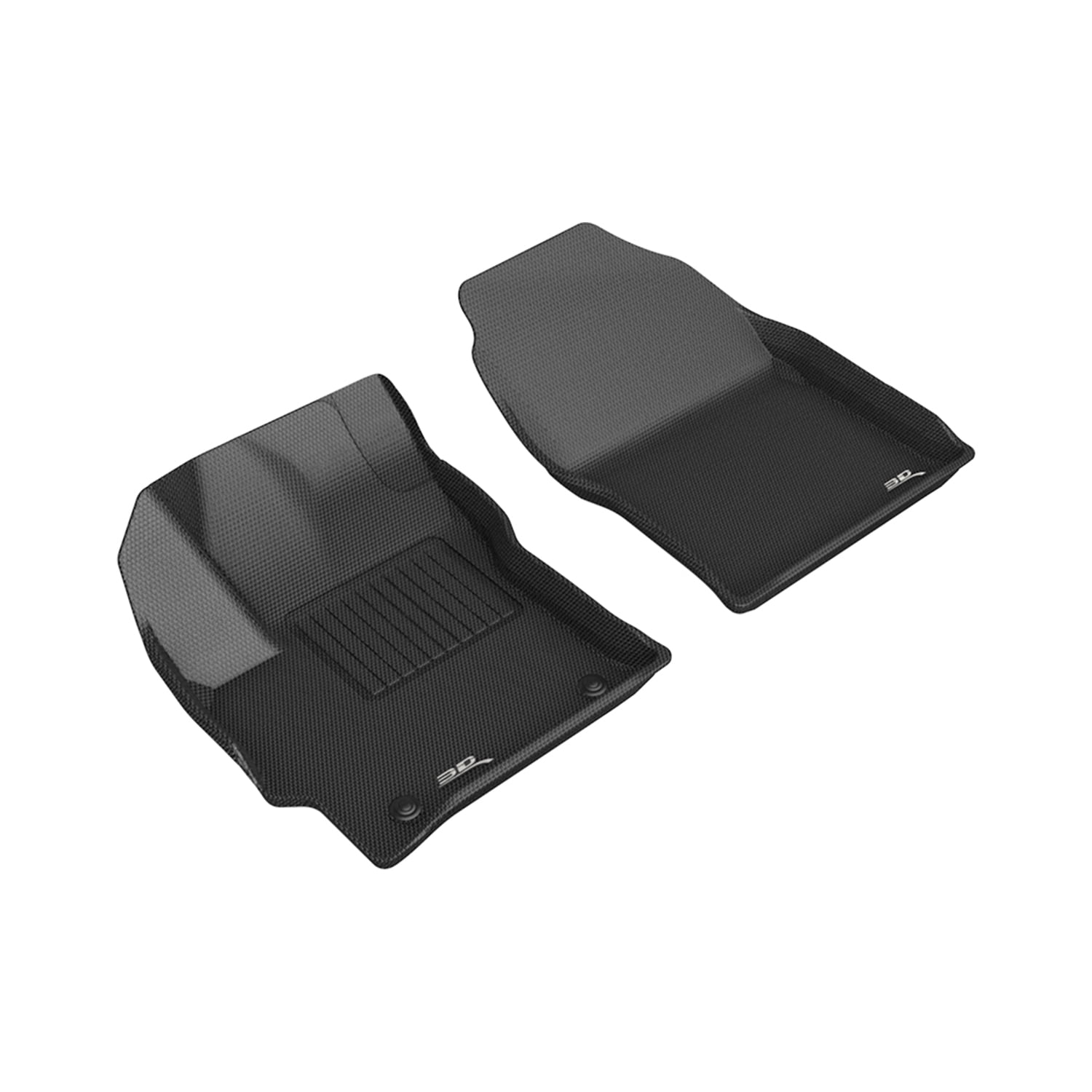 3D MAXpider Custom Fit Kagu Floor Mat (Black) Compatible with Toyota ...