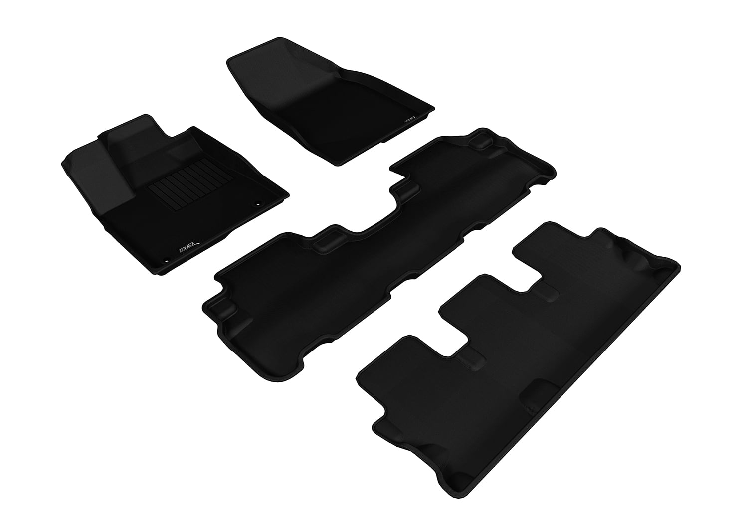 3D MAXpider - L1TY16301509 Toyota Highlander 2014-2019 Custom Fit All ...