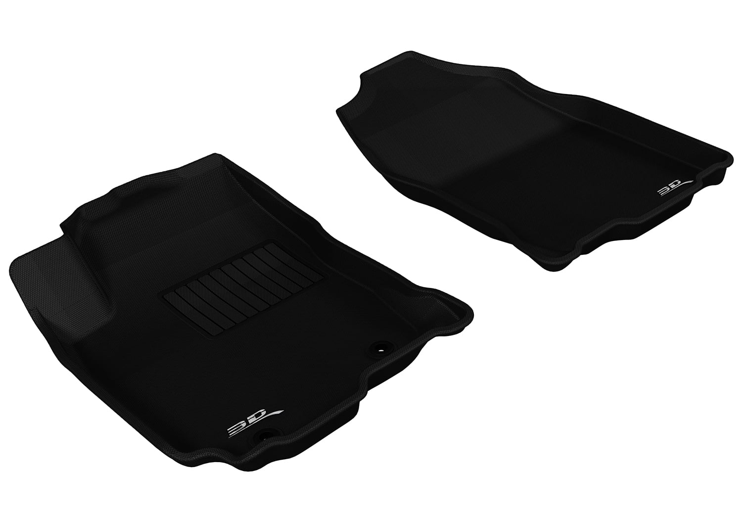 3D MAXpider Custom Fit Kagu Floor Mat (Black) Compatible with Toyota ...