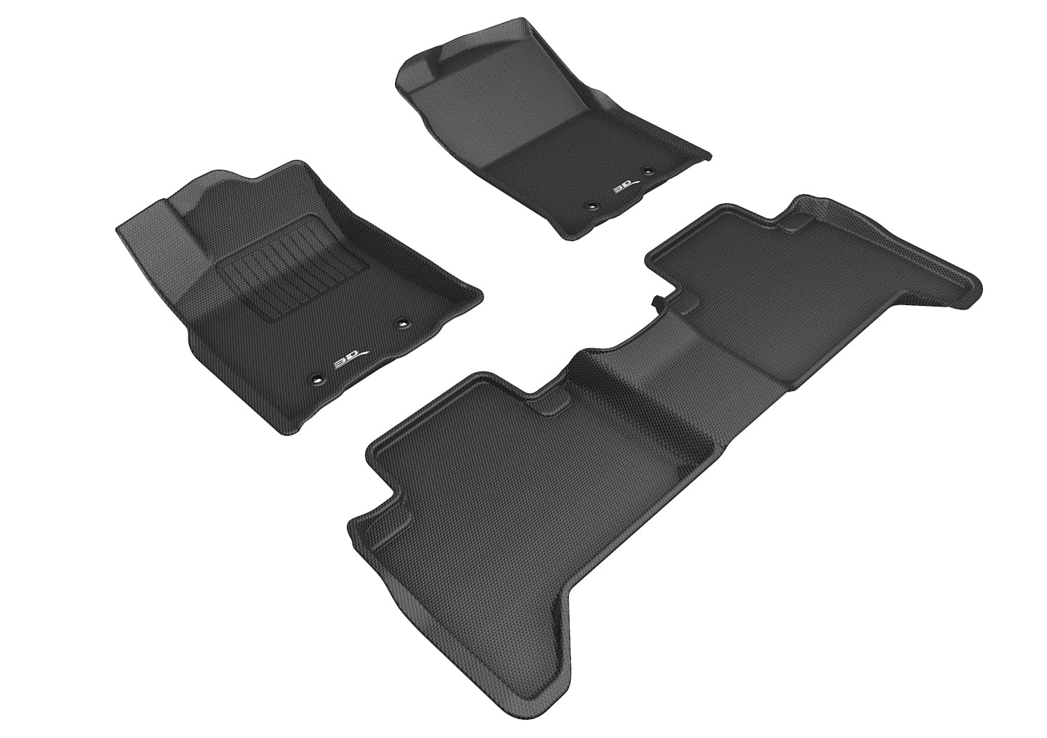 3D MAXpider KAGU Custom Fit All-Weather Floor Mat for Toyota Tacoma ...