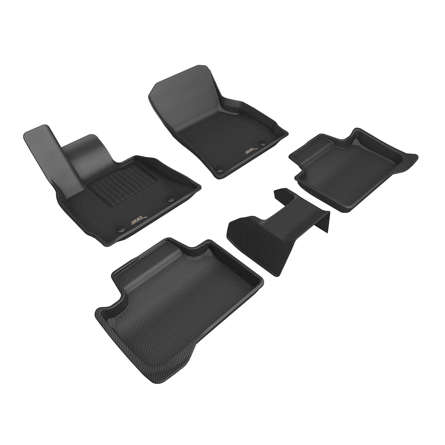 3D MAXpider KAGU Floor Mat (Black) compatible with BMW X3 (G45) 2025 ...