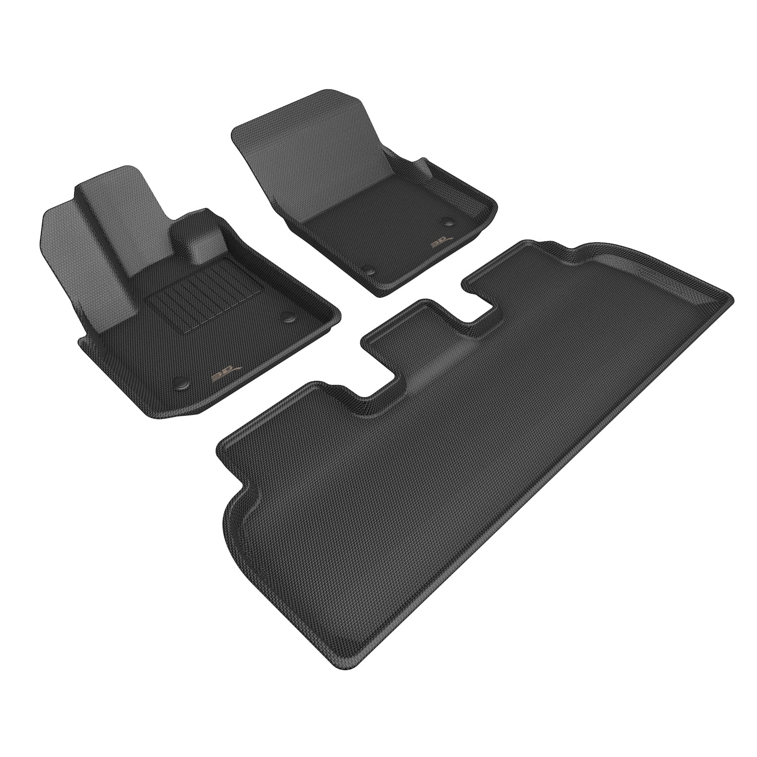 3D MAXpider Custom Fit Kagu Floor Mat (Black) Compatible with Fisker ...