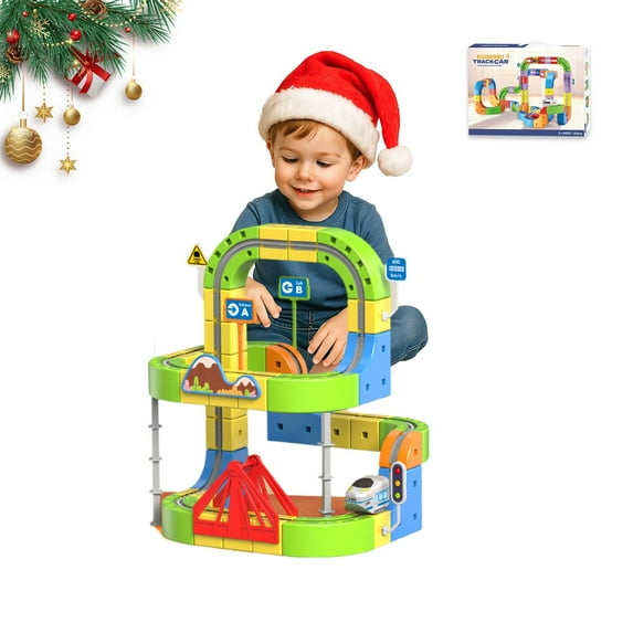 3D Magic Train Track Set - for Flexible, Detachable & Easy to Store ...