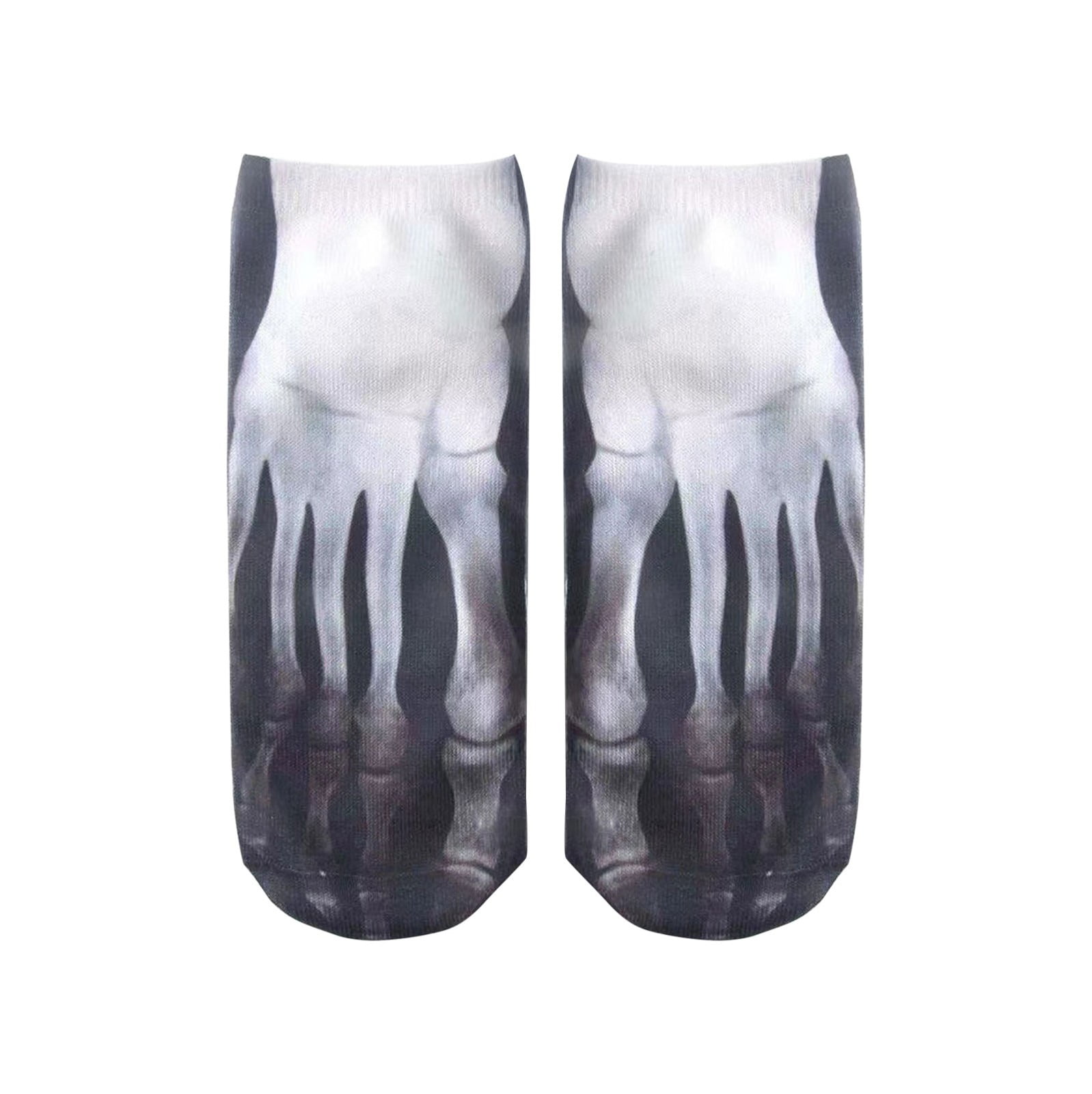 3D Manicure Print Socks Funny Flip Flop Socks 3D Pattern Socks Sandal ...