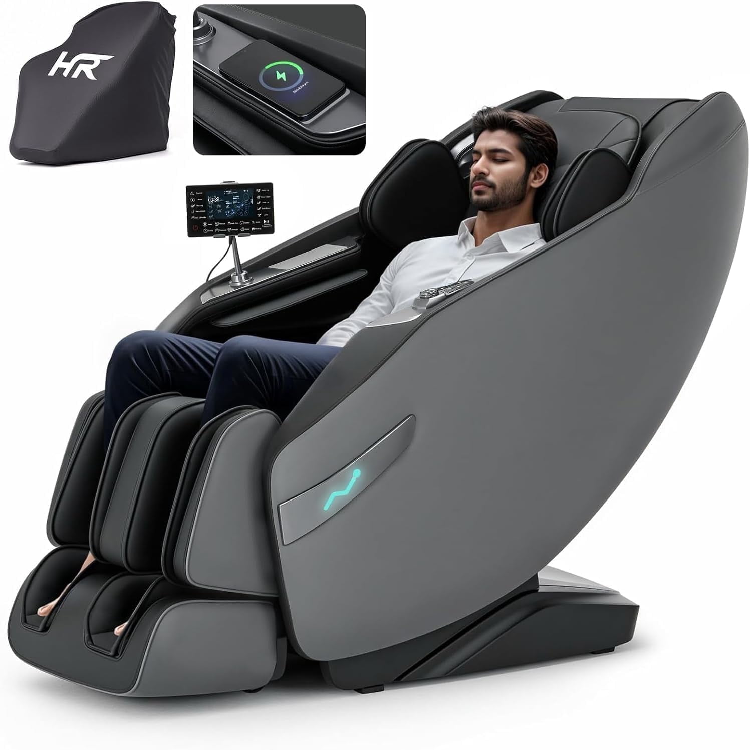 3D Massage Chair Full Body Recliner - Zero Gravity, Heat,12 Auto ...
