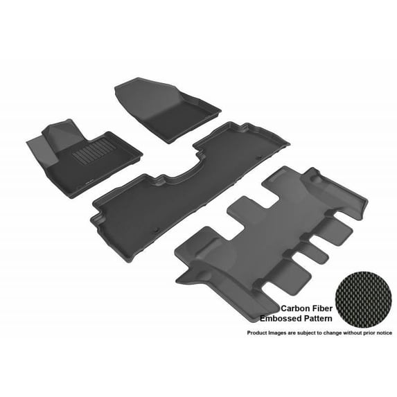 3D Maxpider 2016-2020 Fits Kia Sorento 1st Row 2nd Row 3rd Row 7 Seat ...