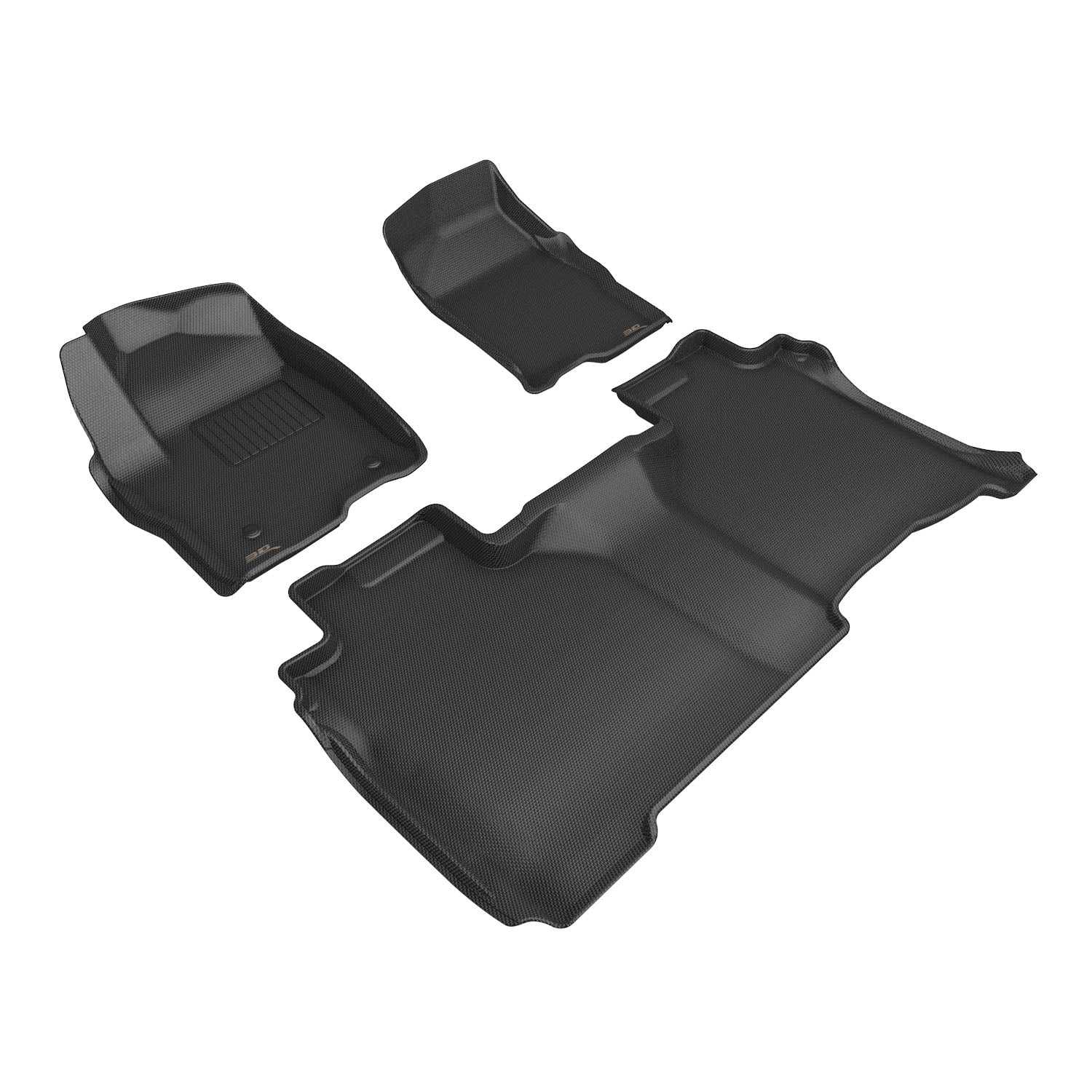 3D Maxpider 2025-2026 Fits Chevrolet Silverado Double Cab Bucket Seats ...