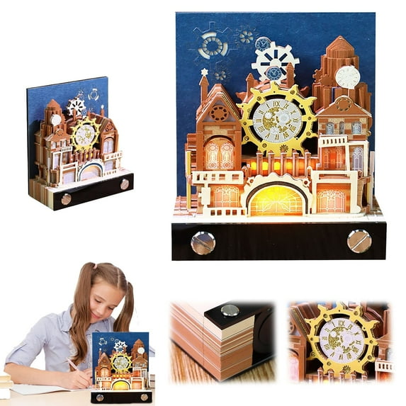 3D Memo Calendar 2026 Diy Tear Timepiece Calendar Time Piece Calendar ...