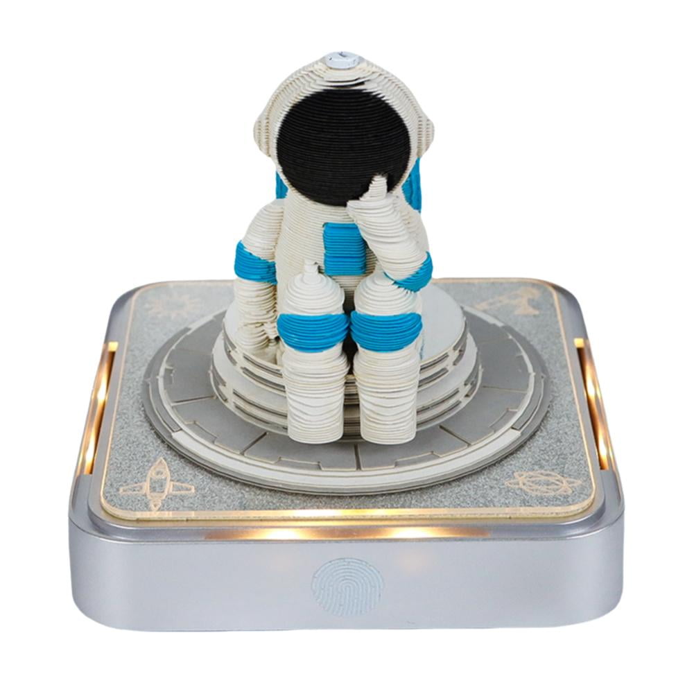 3D Memo Pad, 3D Calendar 2025, Time Piece Calendar 2025 Notepad with ...